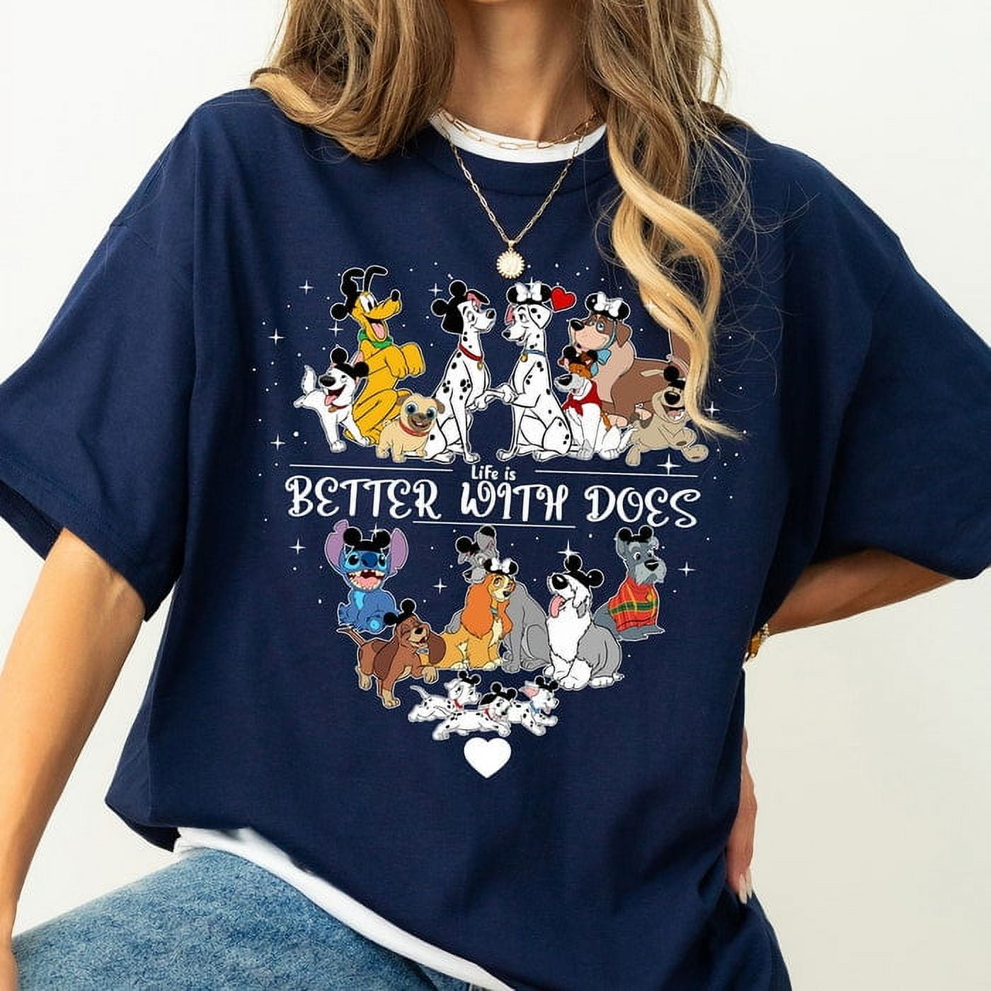 Disney Dogs Shirt, Life is Better With Dogs Shirt, Pluto, Dalmatians ...