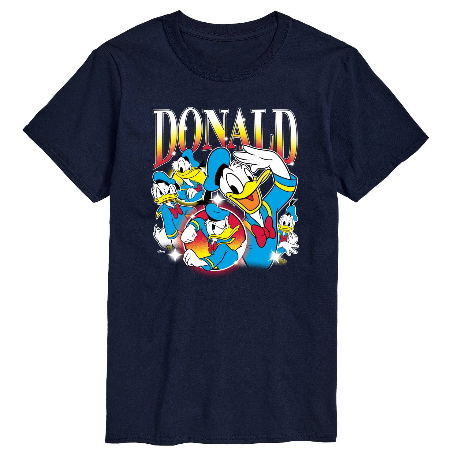 Disney - Donald 90S - Men's Short Sleeve Graphic T-Shirt - Walmart.com