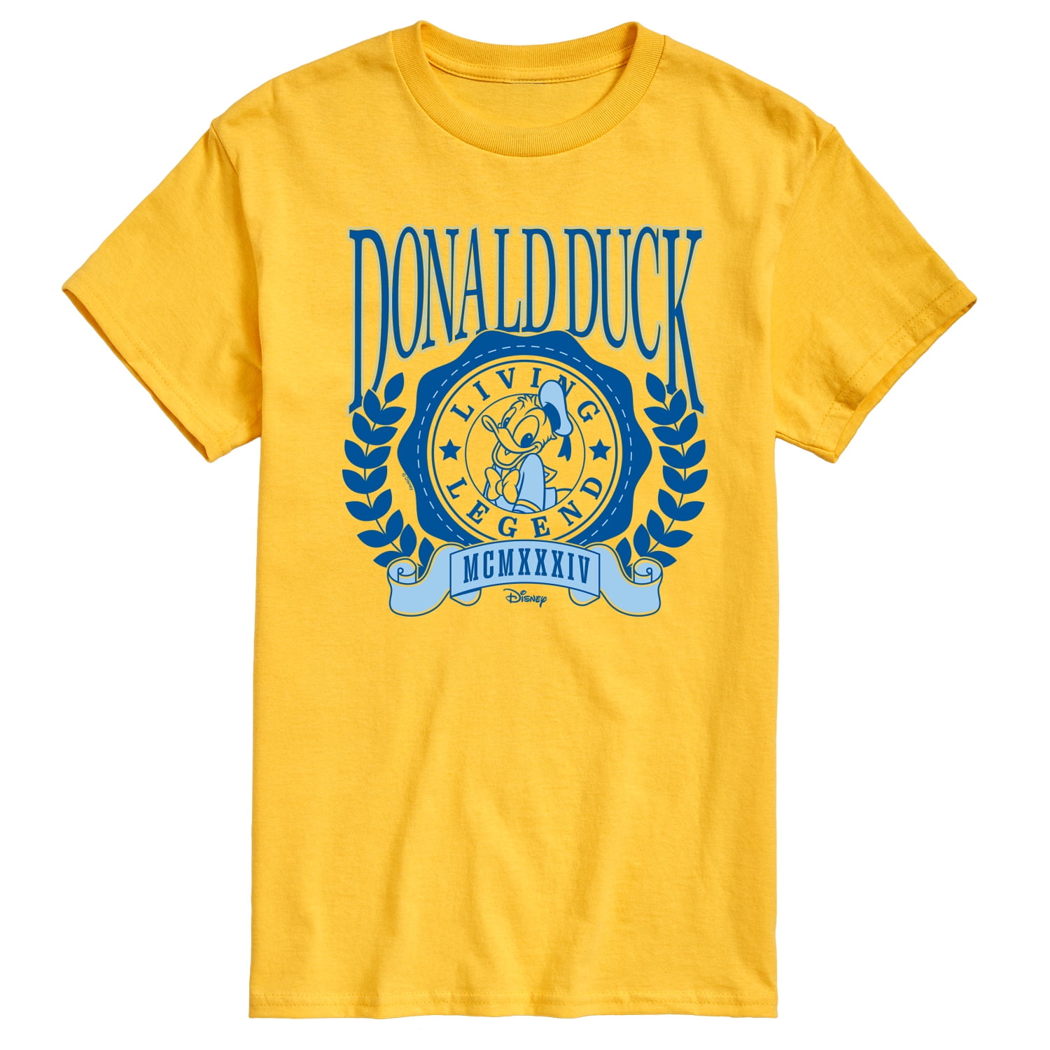 Disney - Donald Collegiate - Sporty Athletic - Men's Short Sleeve T ...