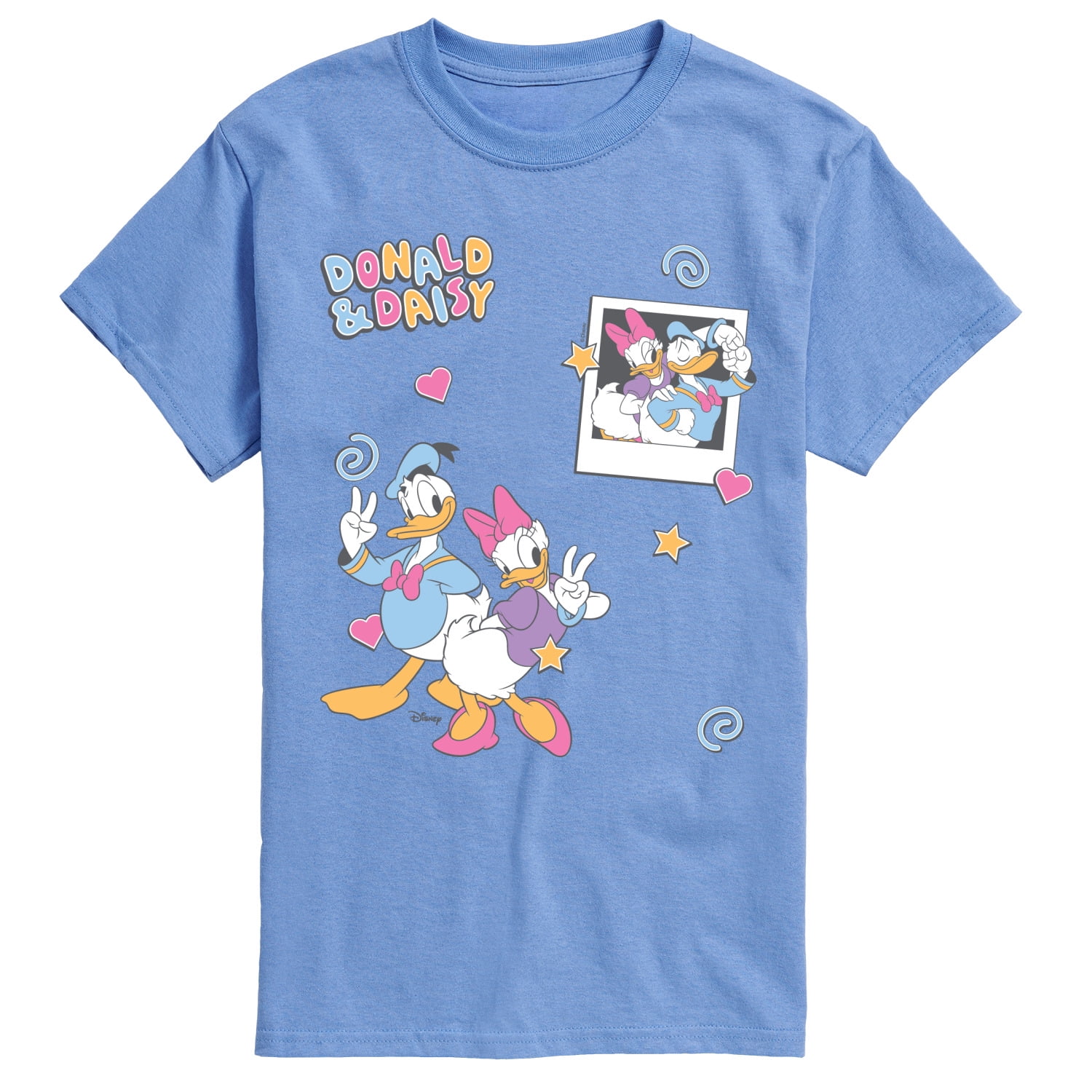 Disney - Donald & Daisy - Men's Short Sleeve Graphic T-Shirt - Walmart.com