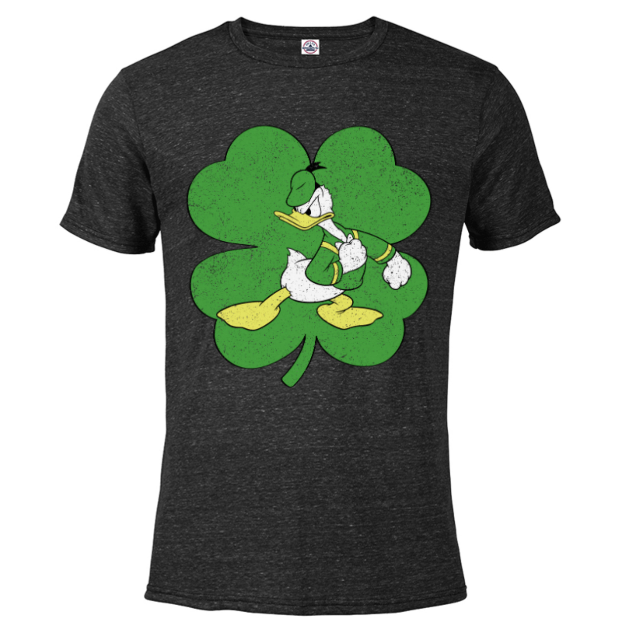 Disney Donald Duck 4-Leaf Clover Retro St. Patrick's Day - Short Sleeve ...