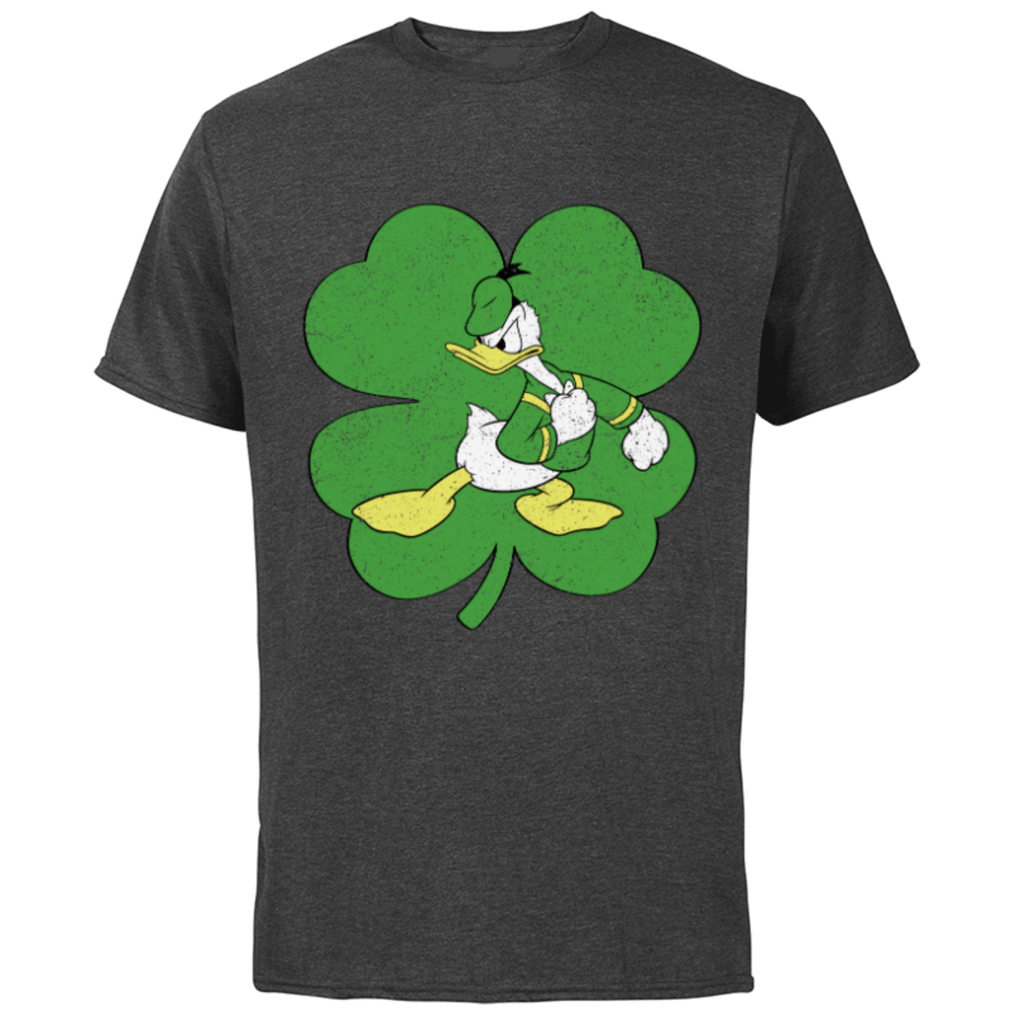 Disney Donald Duck 4-Leaf Clover Retro St. Patrick's Day - Short Sleeve ...
