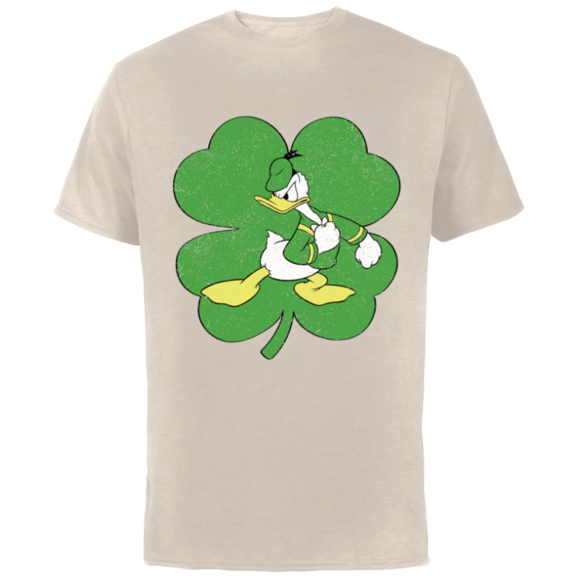 Disney Donald Duck 4-Leaf Clover Retro St. Patrick's Day - Short Sleeve ...
