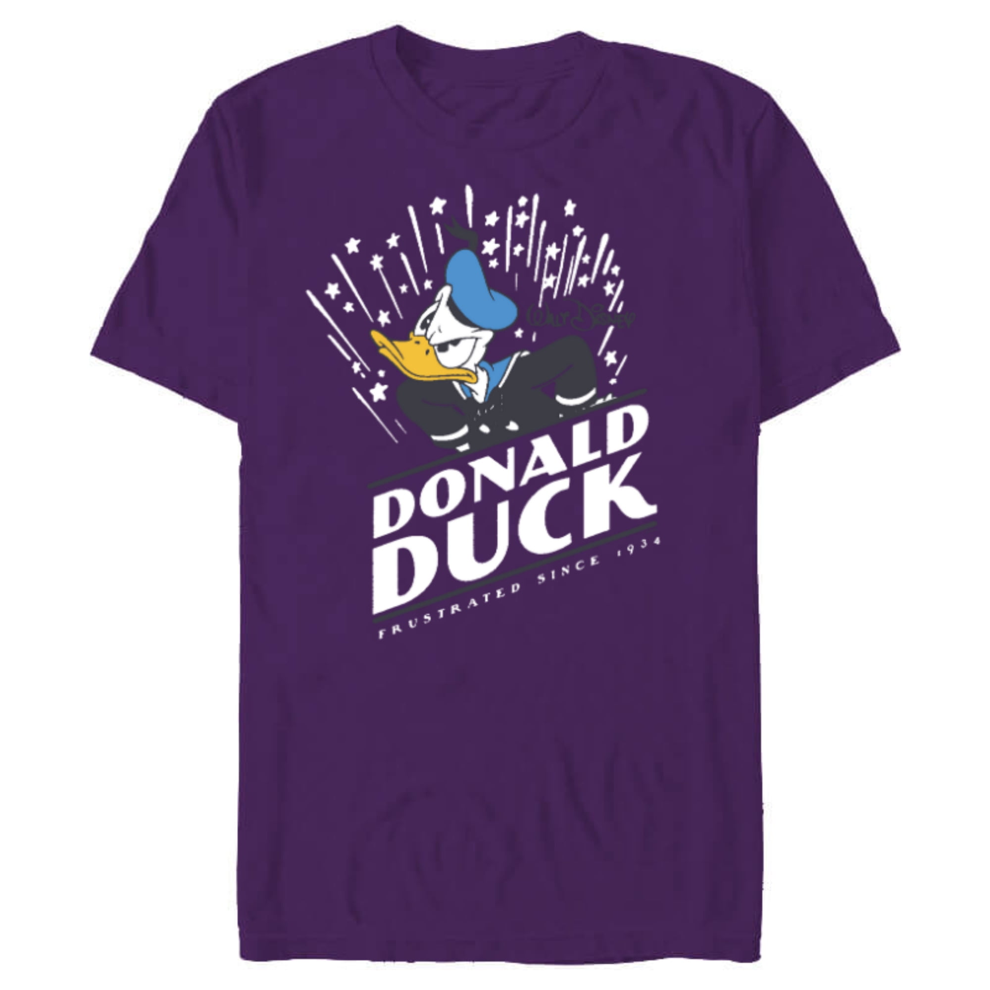 Disney Donald Duck 90th Anniversary Frustrated Since 1934- Short Sleeve ...