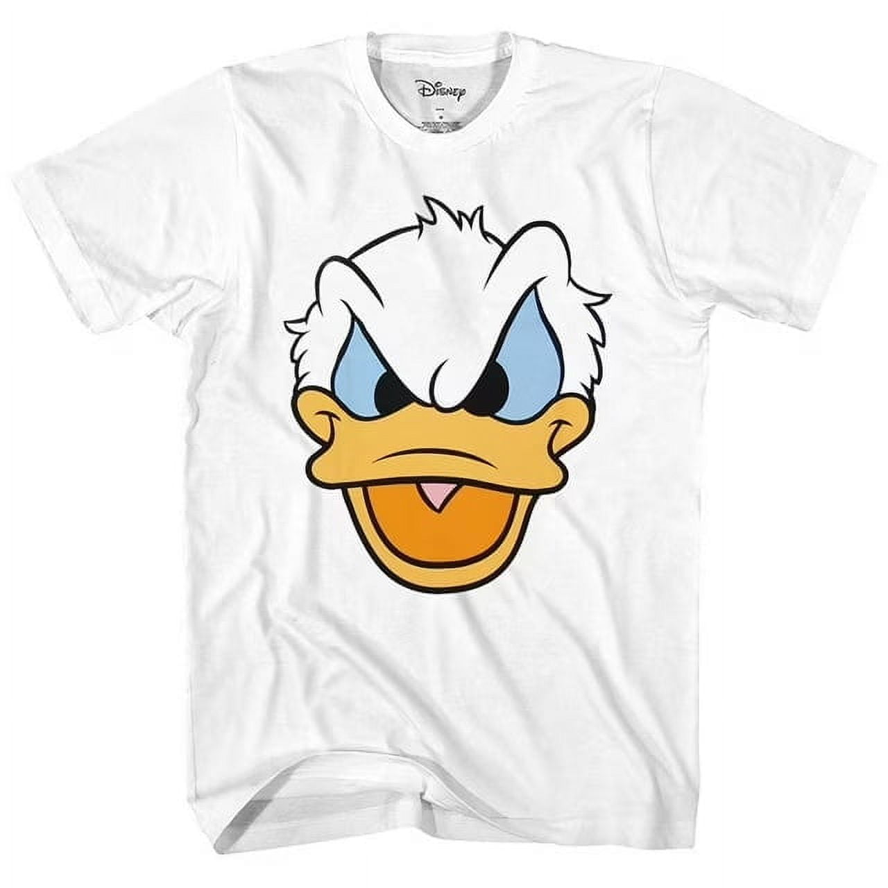 Disney Donald Duck Angry Face T-Shirt - Walmart.com