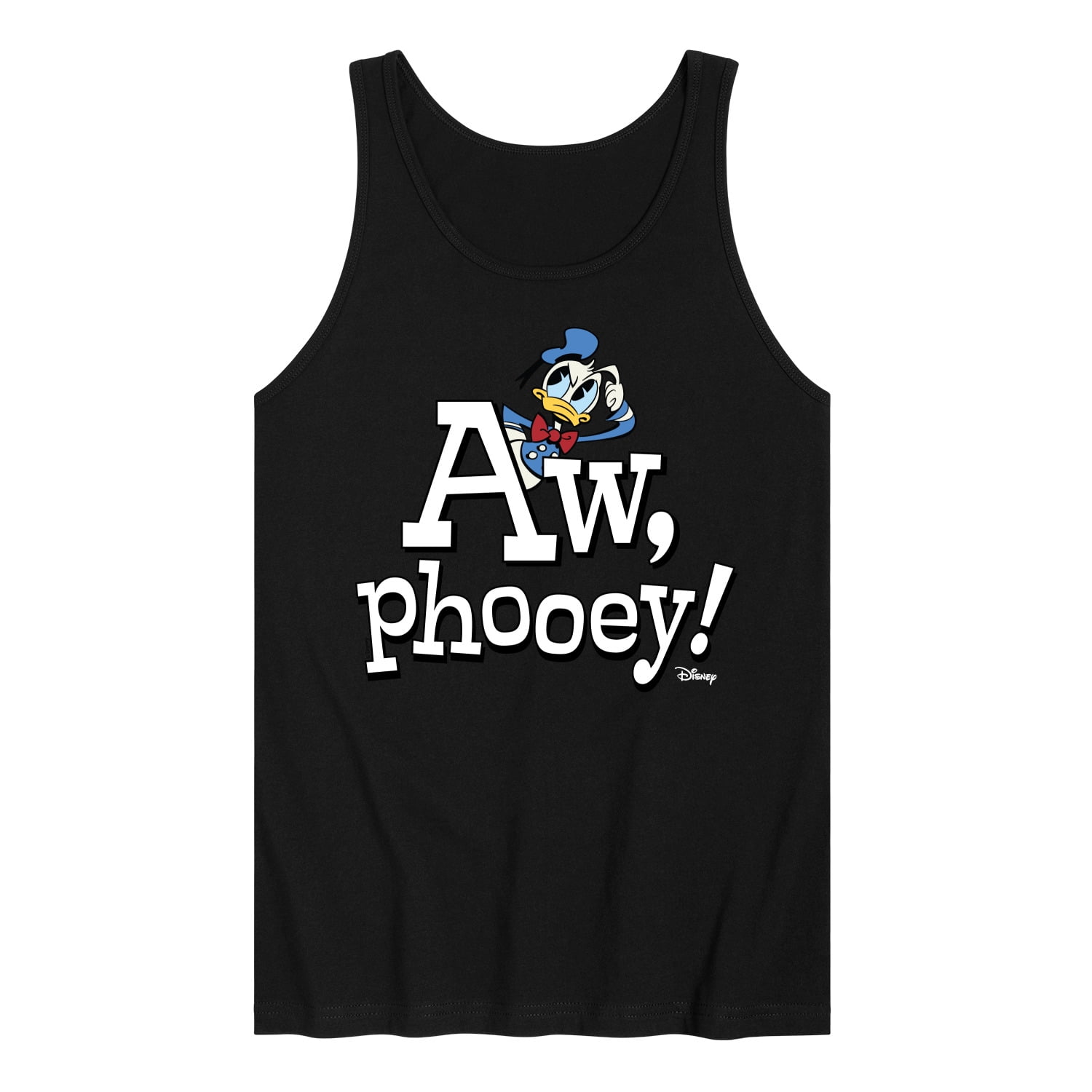 Disney - Donald Duck - Aw, Phooey! - Men's Jersey Tank Top - Walmart.com