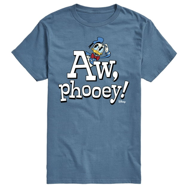Disney - Donald Duck - Aw, Phooey! - Men's Short Sleeve Graphic T-Shirt ...