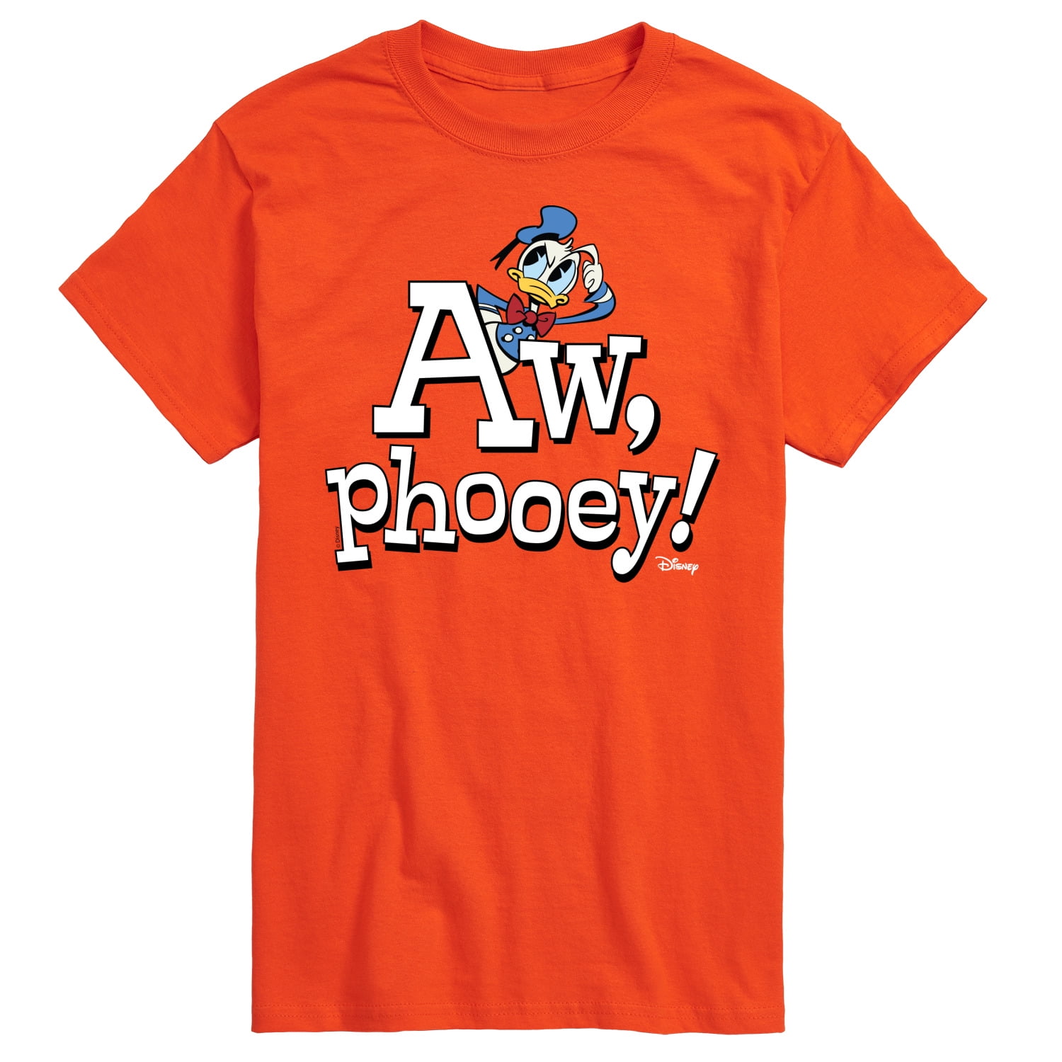 Disney - Donald Duck - Aw, Phooey! - Men's Short Sleeve Graphic T-Shirt ...