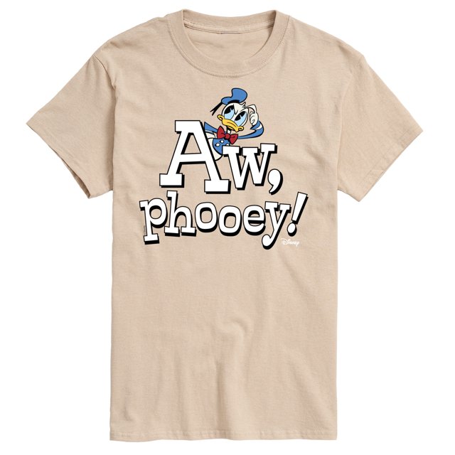 Disney - Donald Duck - Aw, Phooey! - Men's Short Sleeve Graphic T-Shirt ...