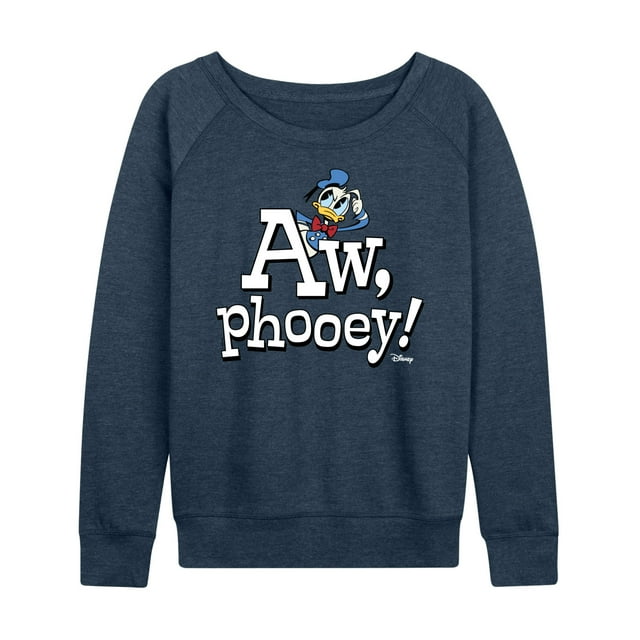 Disney - Donald Duck - Aw, Phooey! - Women's Lightweight French Terry ...