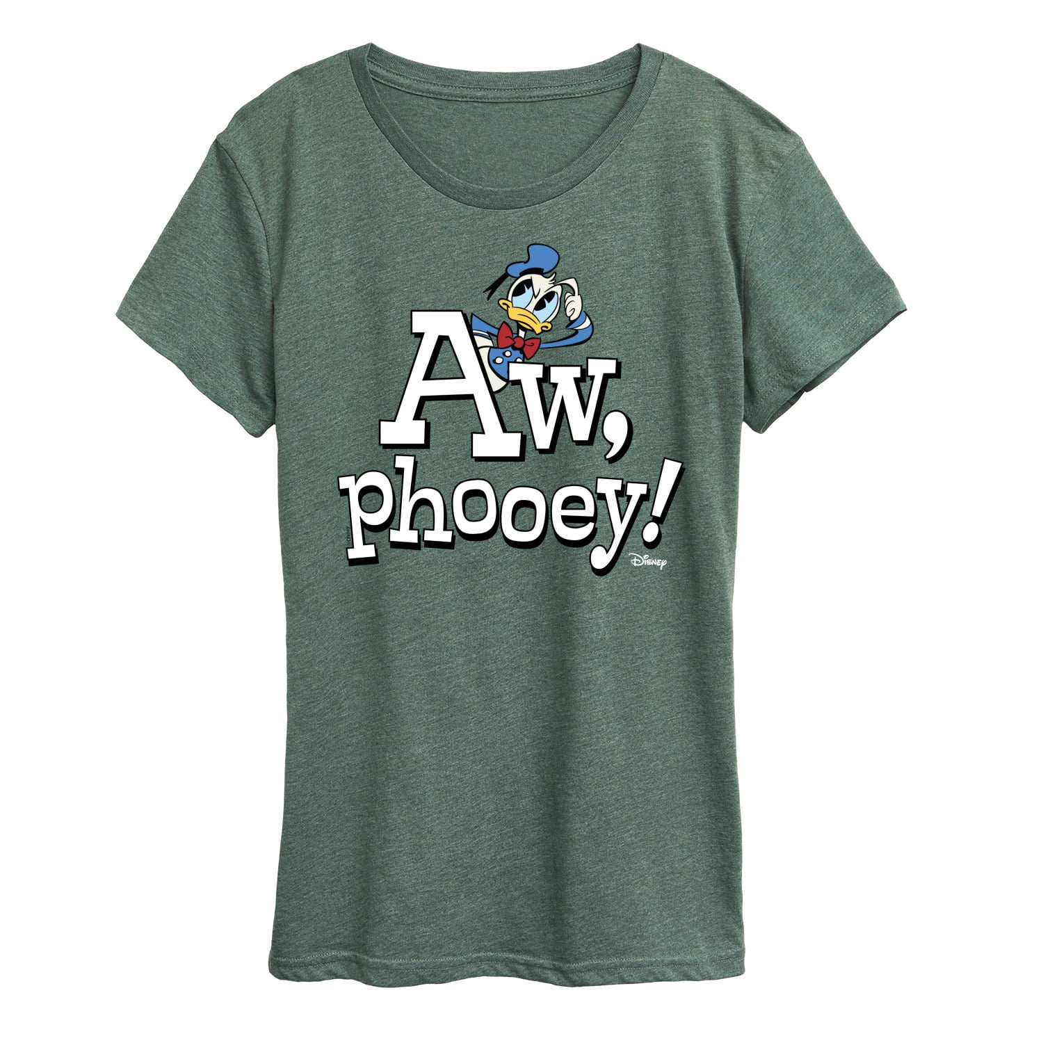 Disney - Donald Duck - Aw, Phooey! - Women's Short Sleeve Graphic T ...