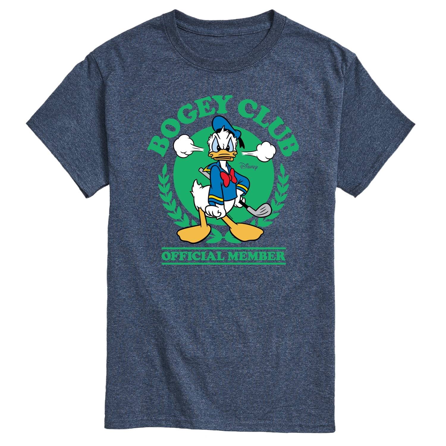 Disney - Donald Duck Bogey Club - Men's Short Sleeve Graphic T-Shirt ...