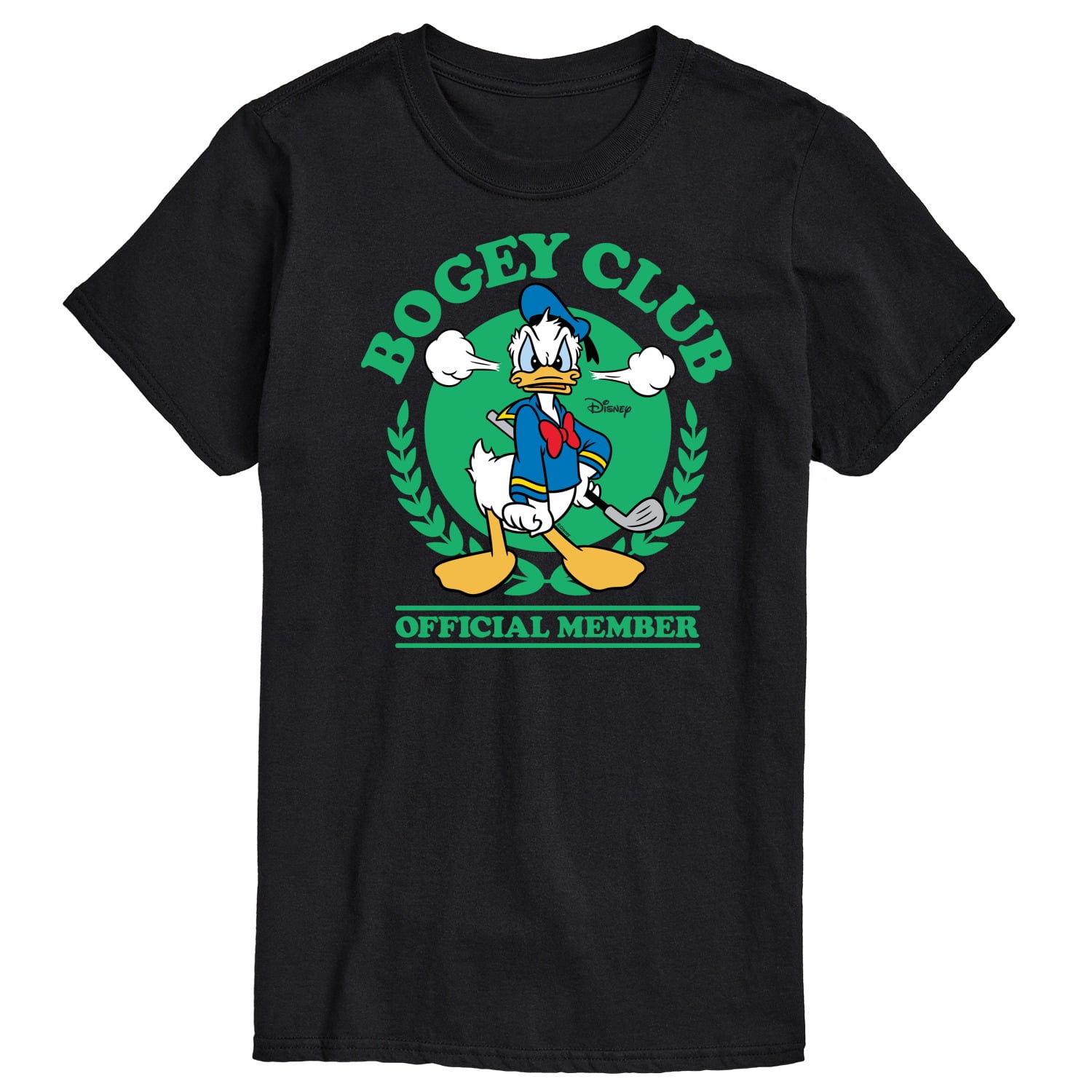 Disney - Donald Duck Bogey Club - Men's Short Sleeve Graphic T-Shirt ...