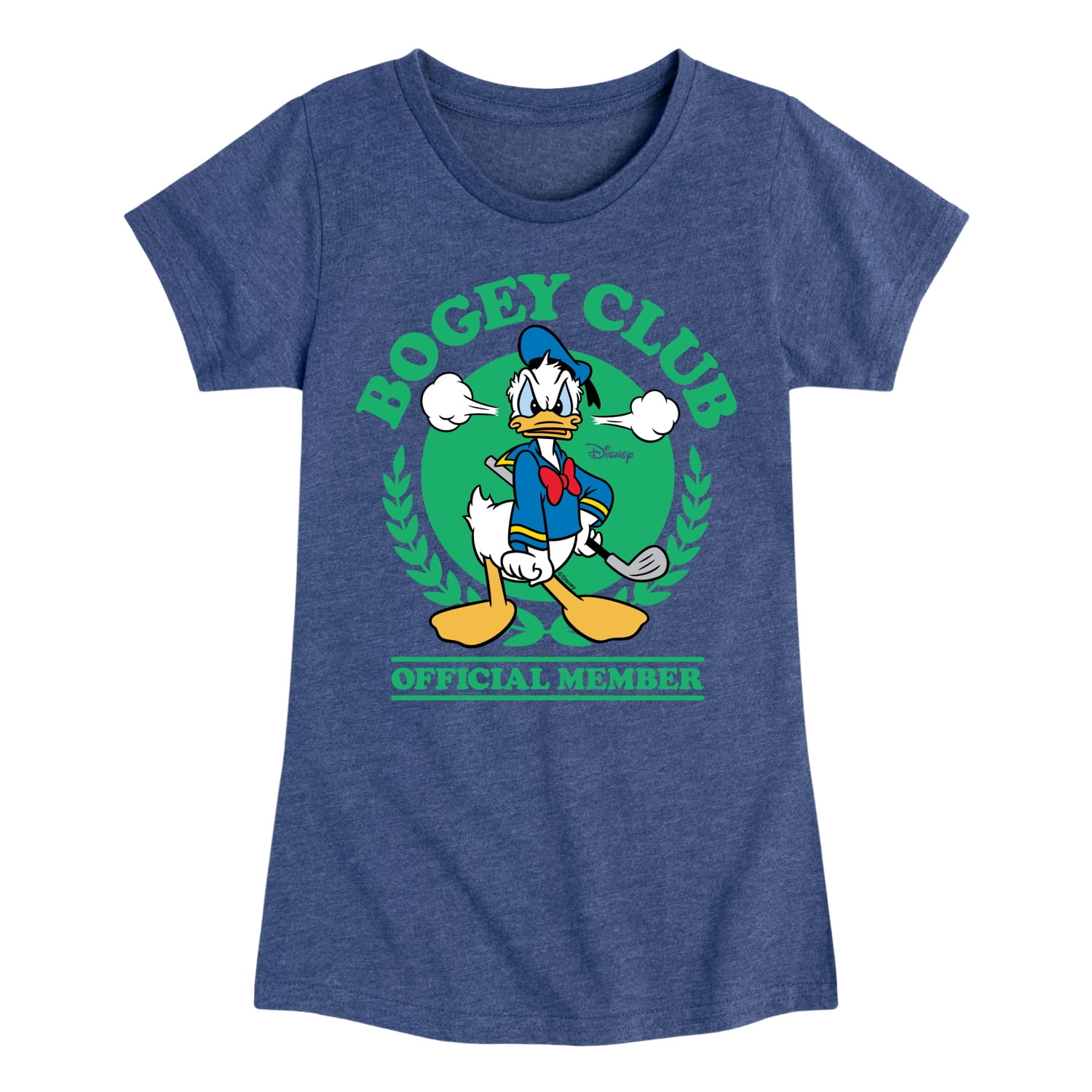 Disney - Donald Duck Bogey Club - Toddler & Youth Girls Short Sleeve ...