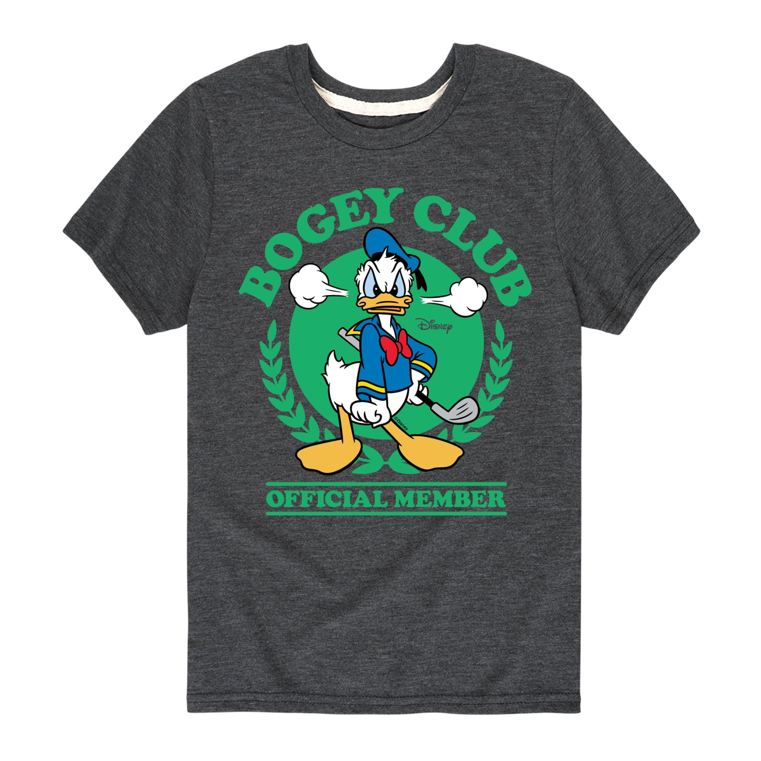 Disney - Donald Duck Bogey Club - Toddler & Youth Short Sleeve Graphic ...