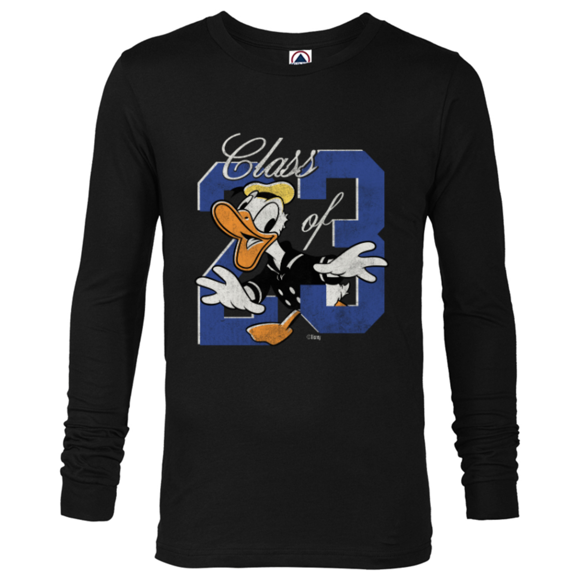 Disney Donald Duck Class of 23 Graduation 2023 Retro - Long Sleeve T ...