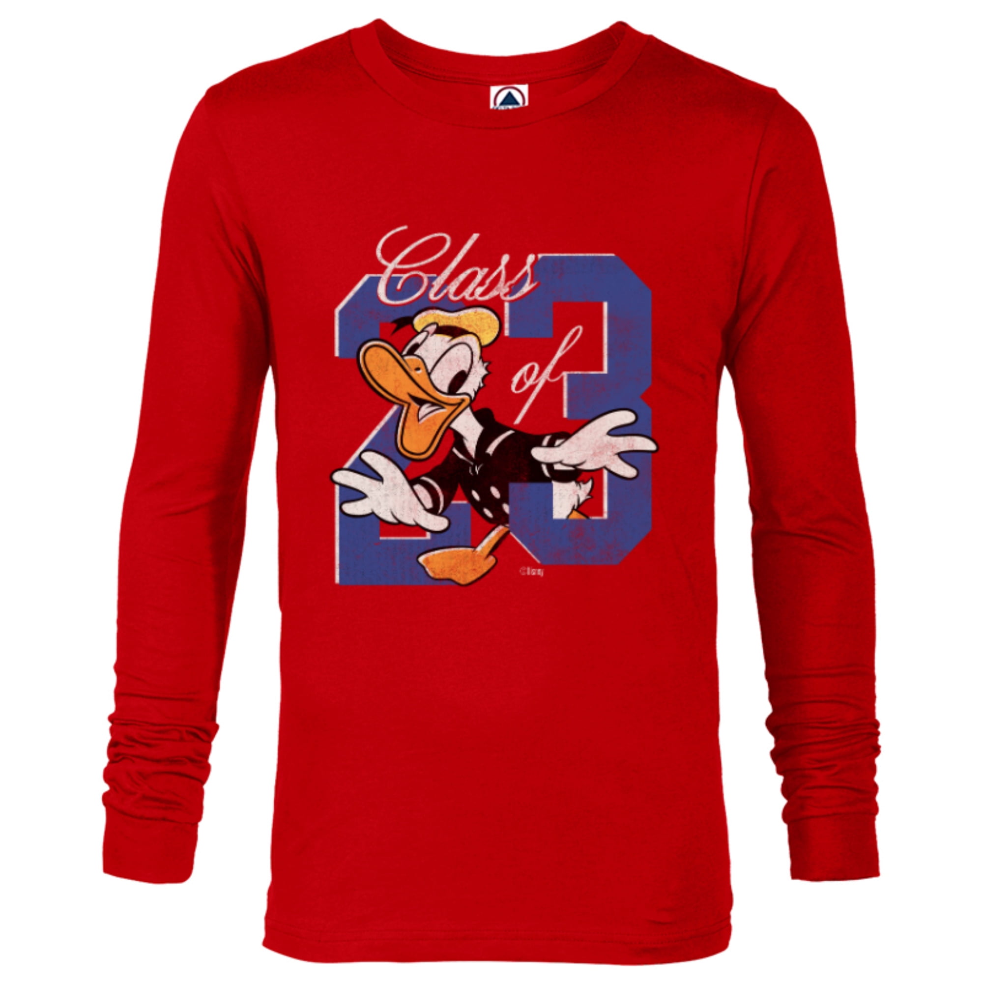 Disney Donald Duck Class of 23 Graduation 2023 Retro - Long Sleeve T ...