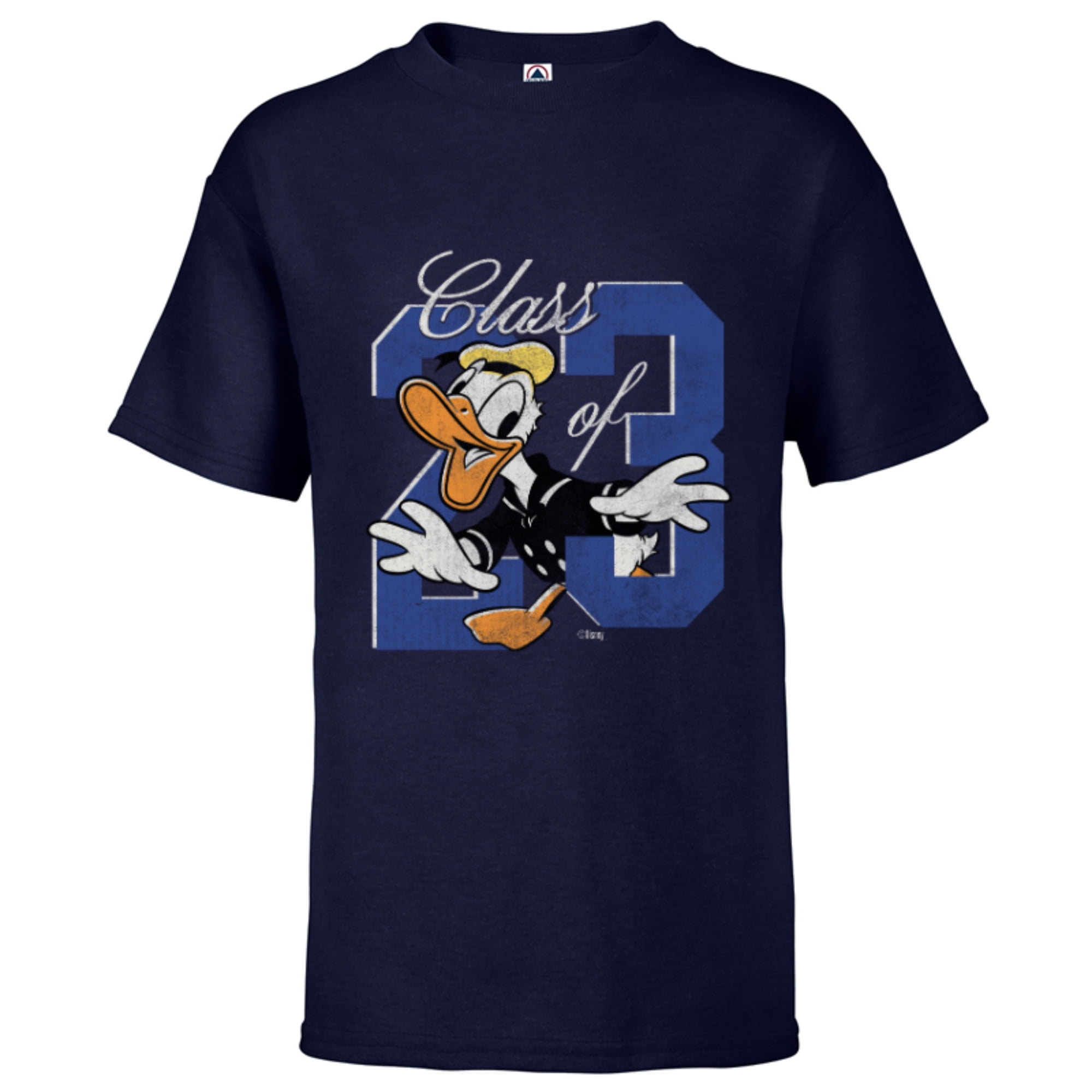 Disney Donald Duck Class of 23 Graduation 2023 Retro - Short Sleeve T ...
