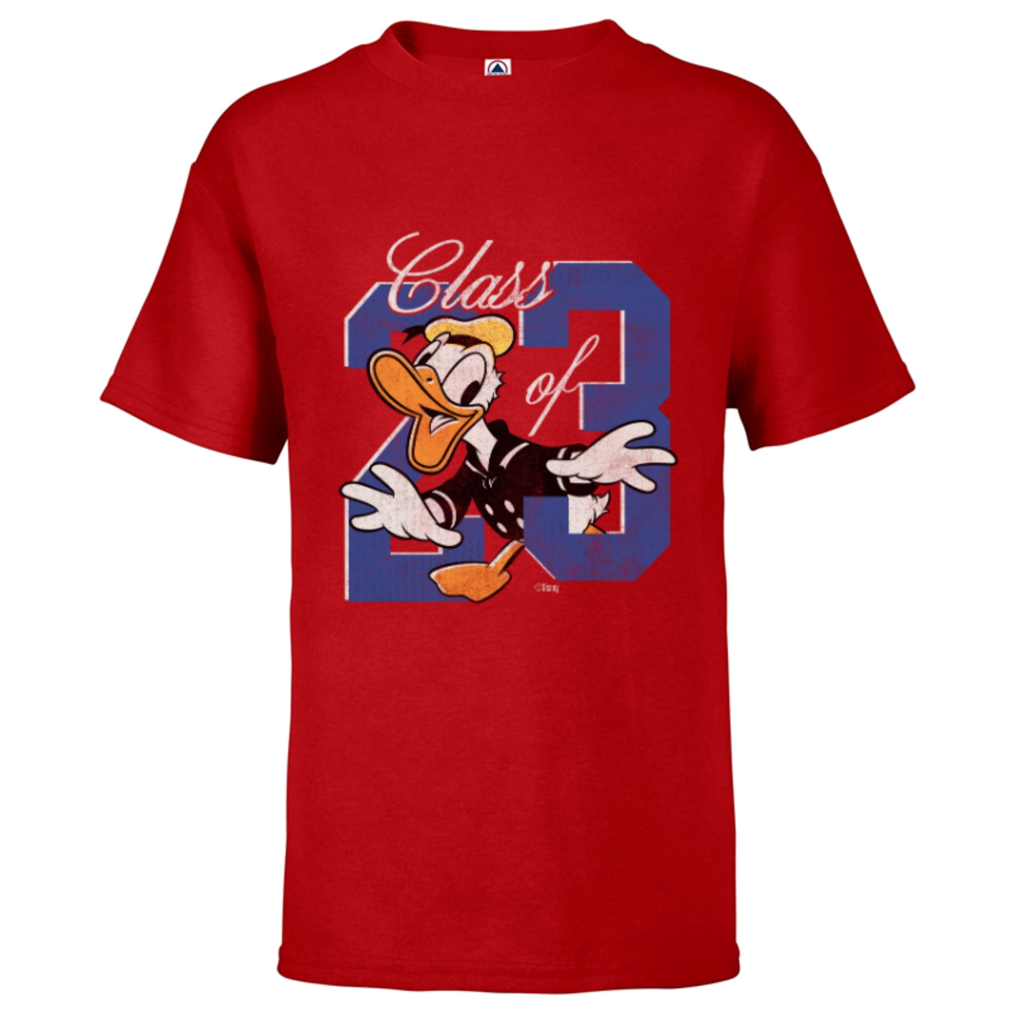 Disney Donald Duck Class of 23 Graduation 2023 Retro - Short Sleeve T ...