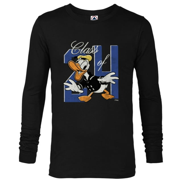 Disney Donald Duck Class of ‘24 Graduation 2024 Retro - Long Sleeve T ...