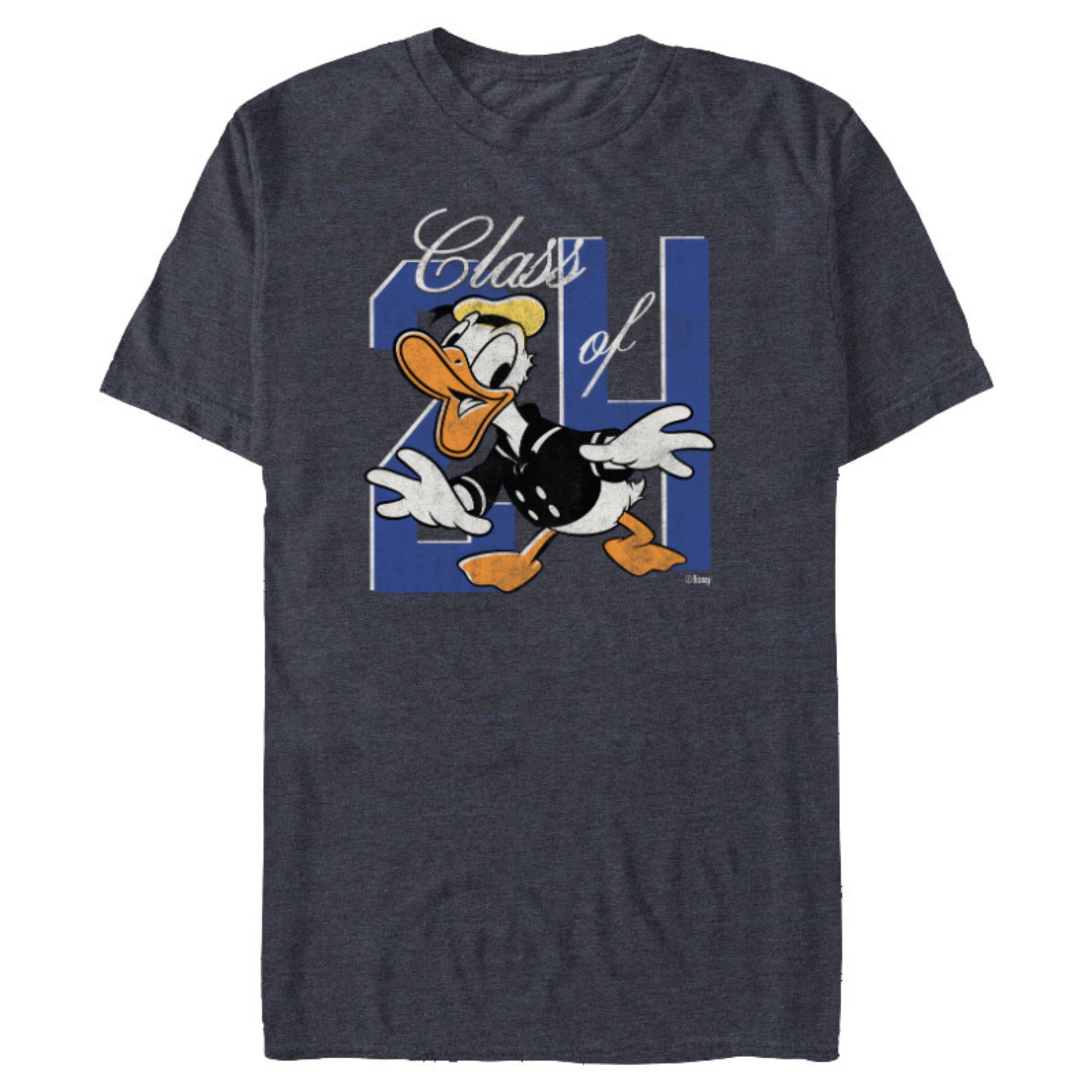 Disney Donald Duck Class of ‘24 Graduation 2024 Retro - Short Sleeve ...