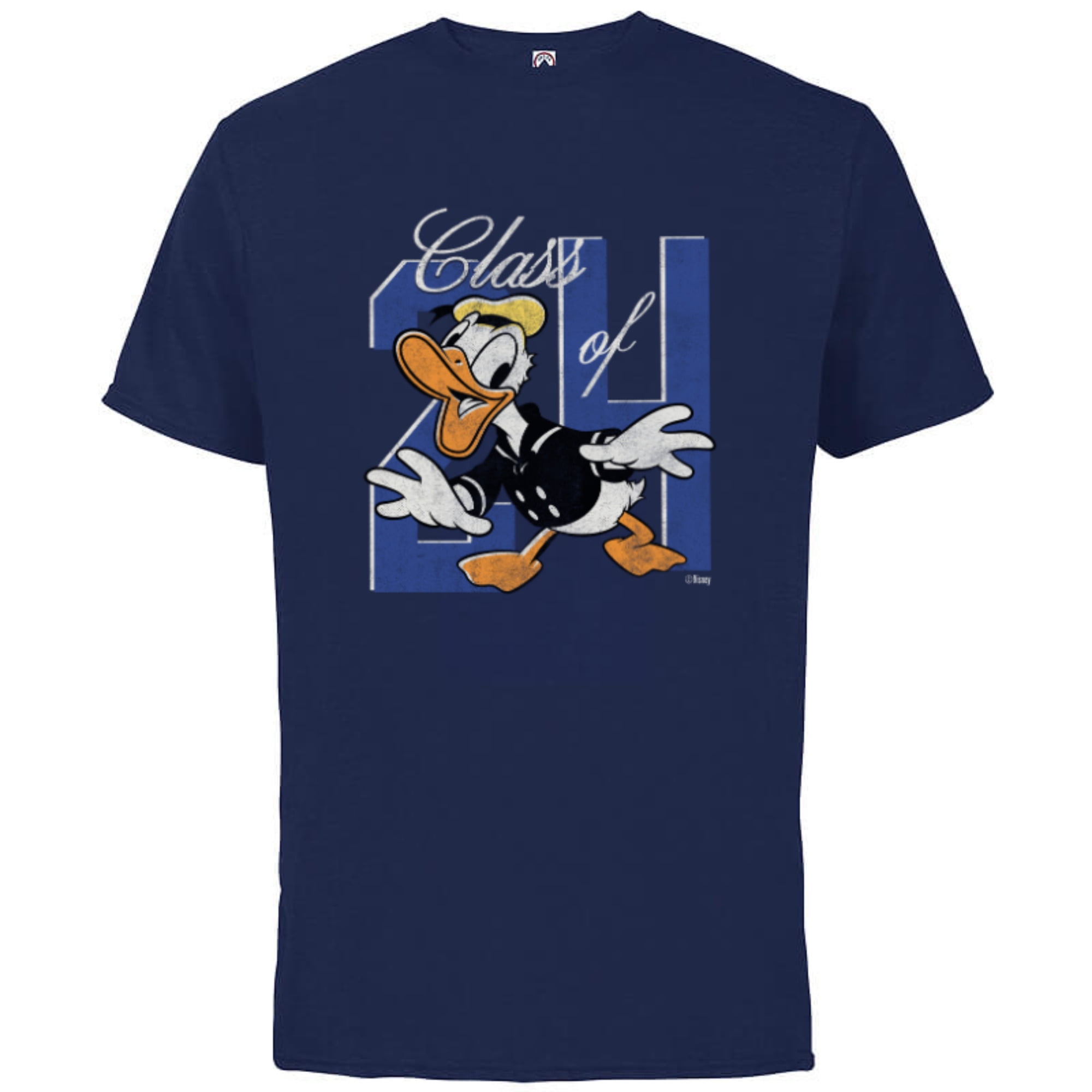 Disney Donald Duck Class of ‘24 Graduation 2024 Retro - Short Sleeve ...
