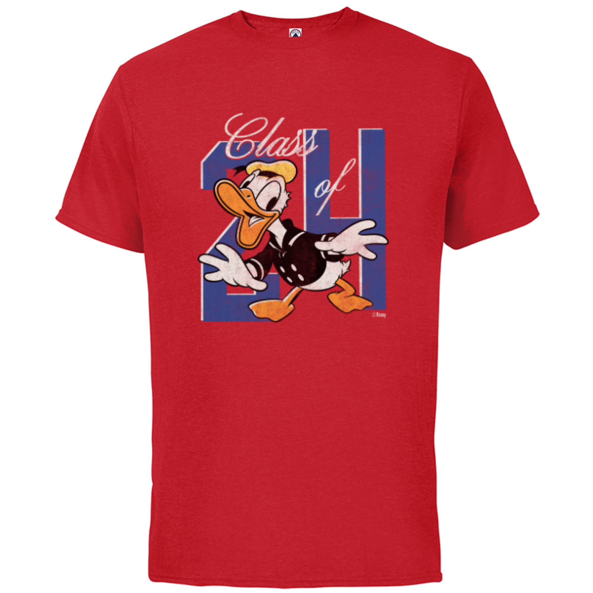 Disney Donald Duck Class of ‘24 Graduation 2024 Retro - Short Sleeve ...