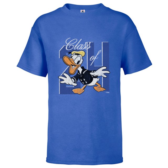 Disney Donald Duck Class of ‘24 Graduation 2024 Retro - Short Sleeve T ...