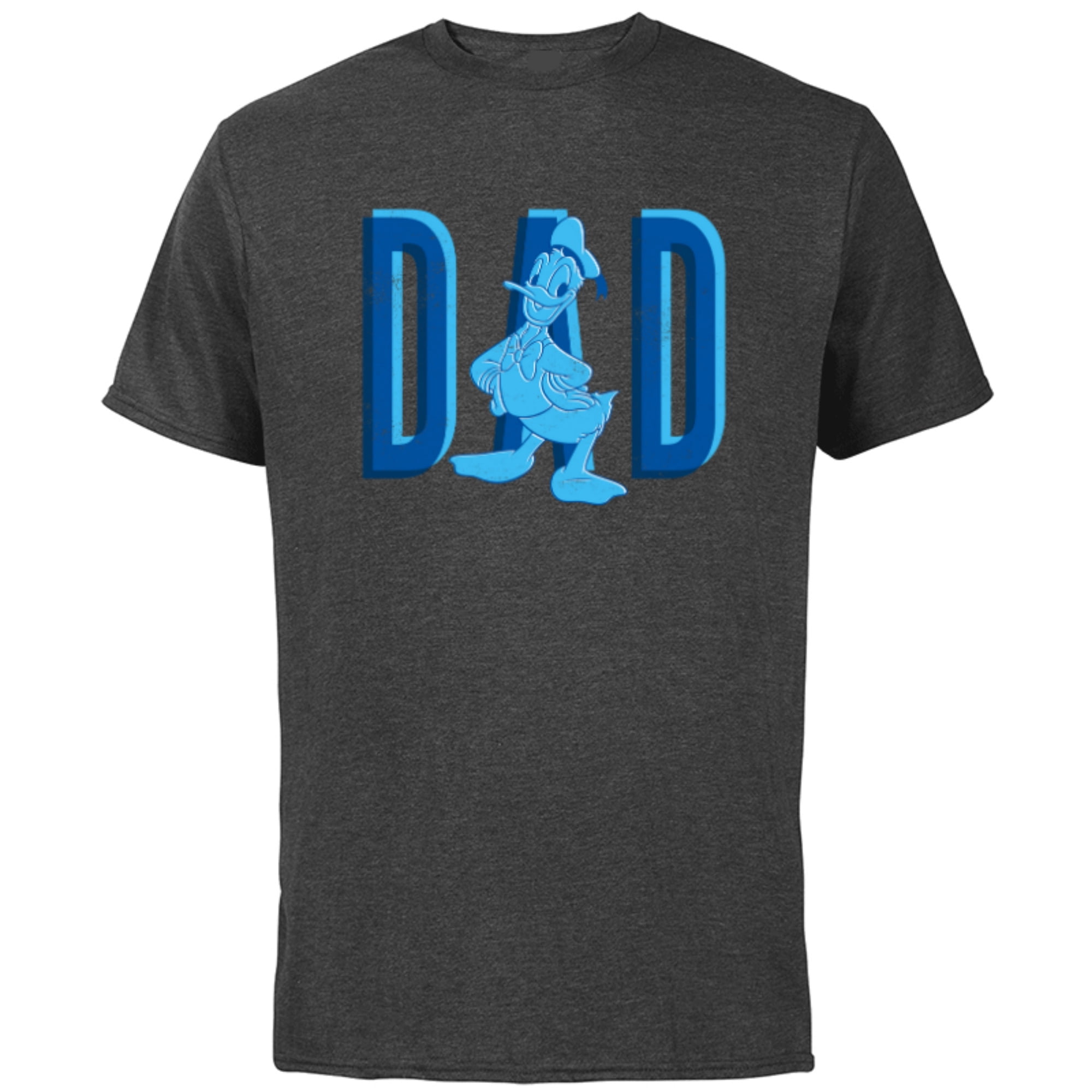 Disney Donald Duck Dad - Short Sleeve Cotton T-Shirt for Adults ...