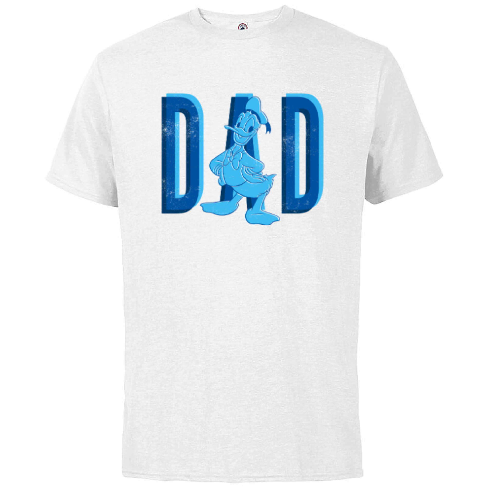 Disney Donald Duck Dad - Short Sleeve Cotton T-Shirt for Adults ...