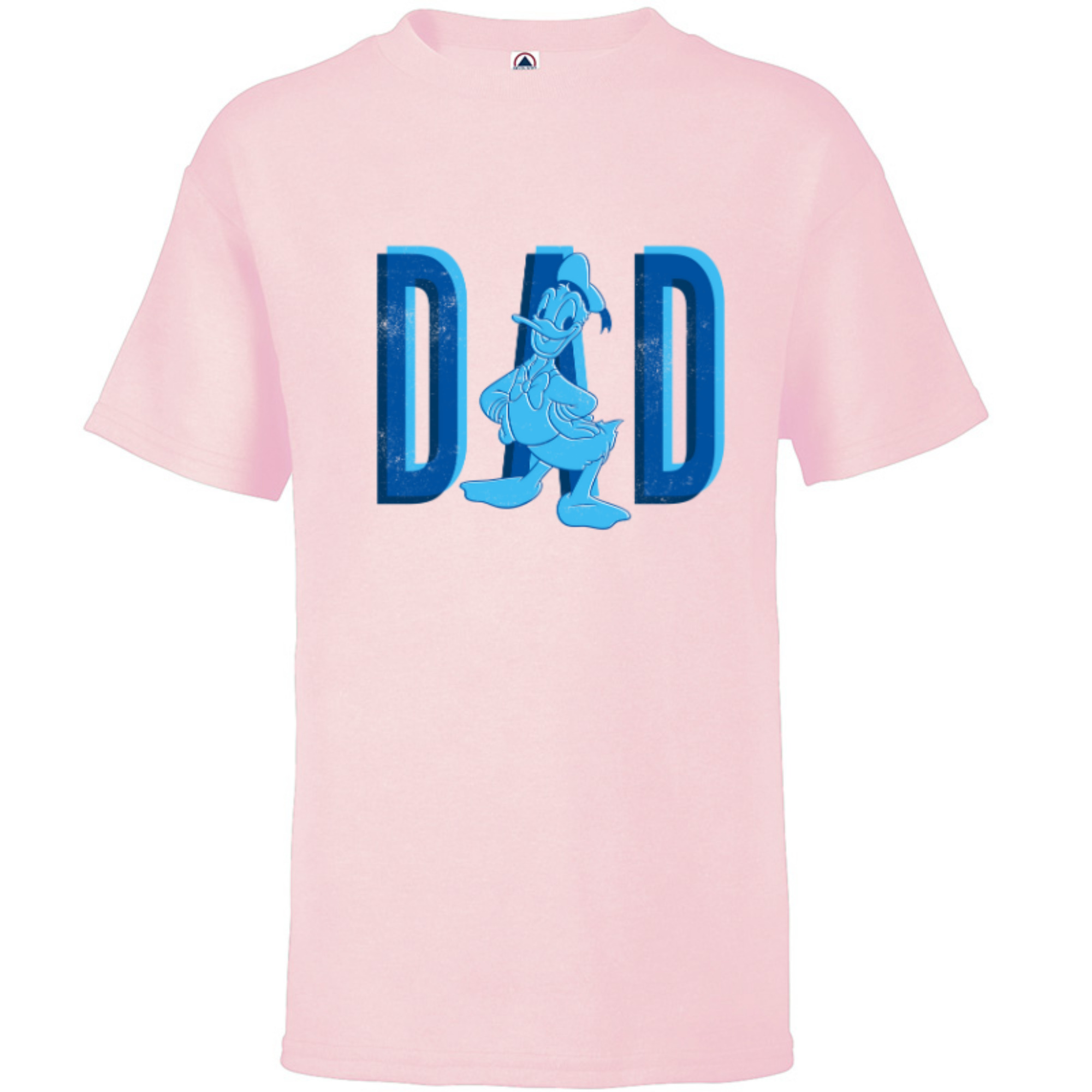 Disney Donald Duck Dad - Short Sleeve T-Shirt for Kids - Customized ...