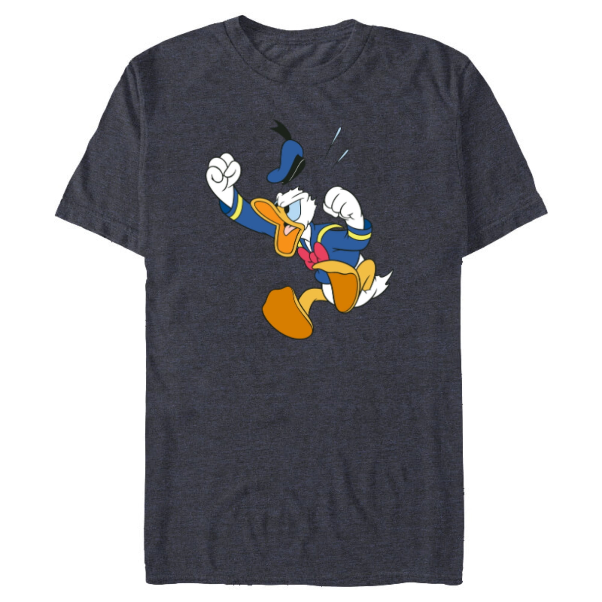 Disney Donald Duck Fit of Anger - Short Sleeve Blended T-Shirt for ...