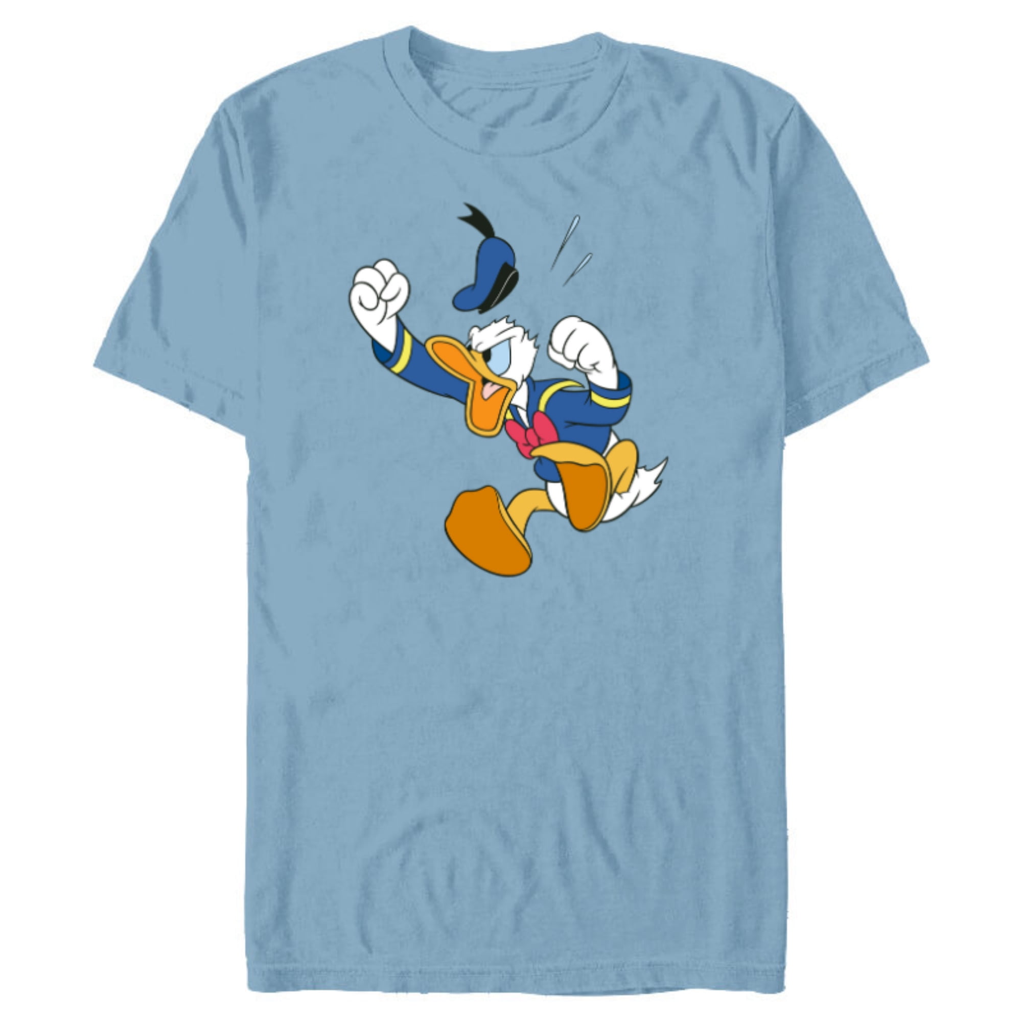 Disney Donald Duck Fit of Anger - Short Sleeve Blended T-Shirt for ...