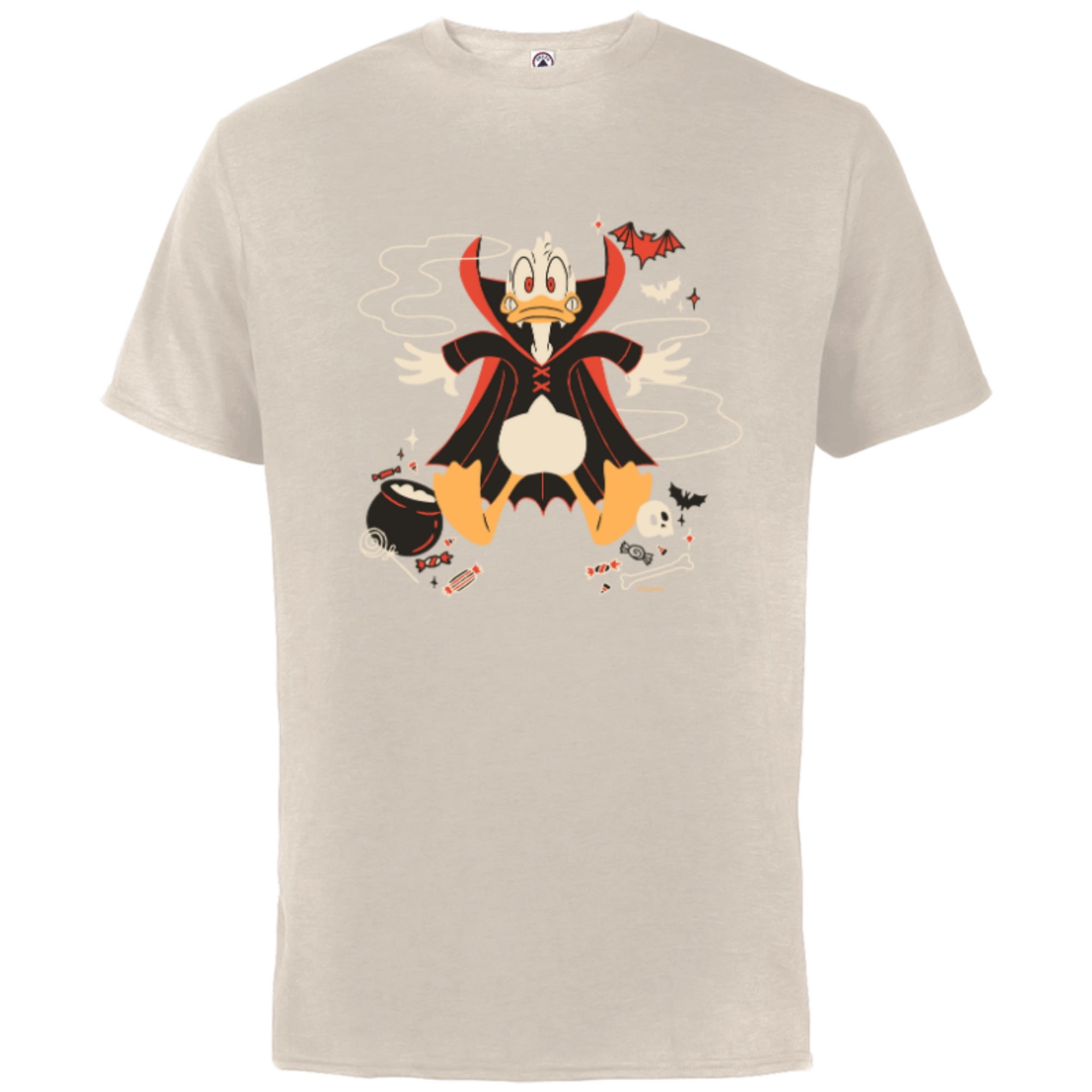 Disney Donald Duck Halloween Scared Silly Vampire - Short Sleeve Cotton ...
