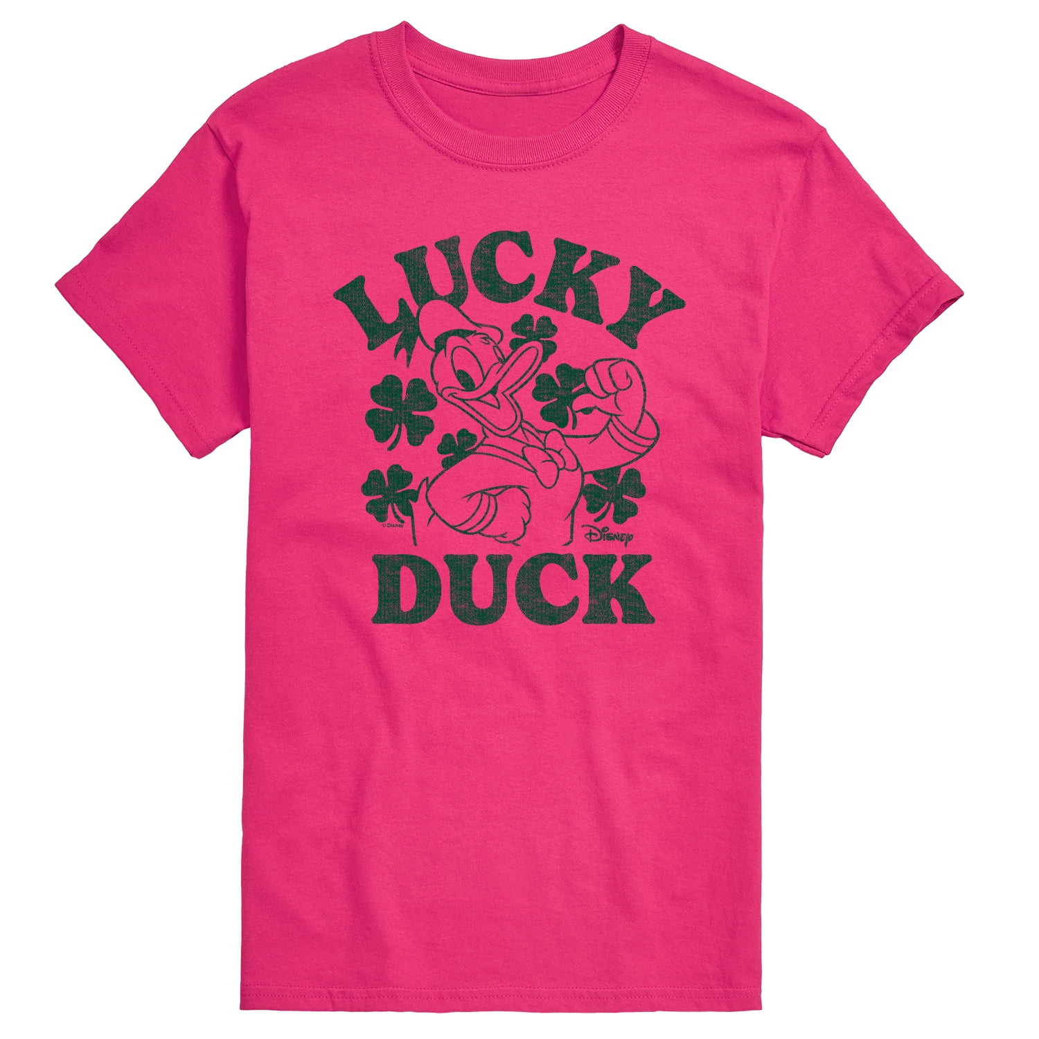 Disney - Donald Duck Lucky Duck - Men's Short Sleeve Graphic T-Shirt ...