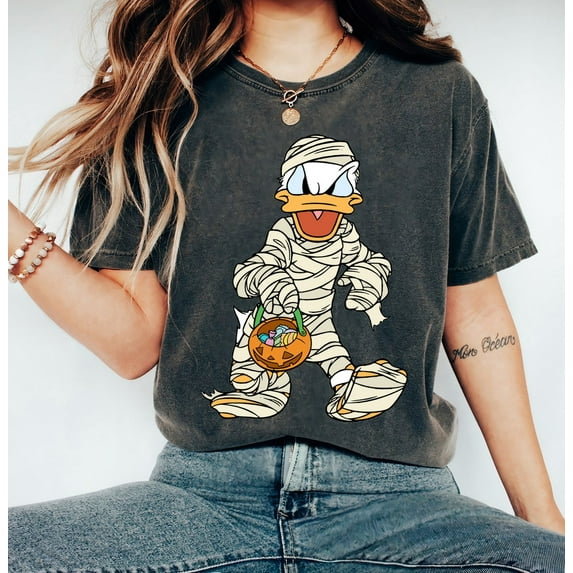 Disney Donald Duck Mummy Costume Party T-Shirt, Mummy Donald Costume ...