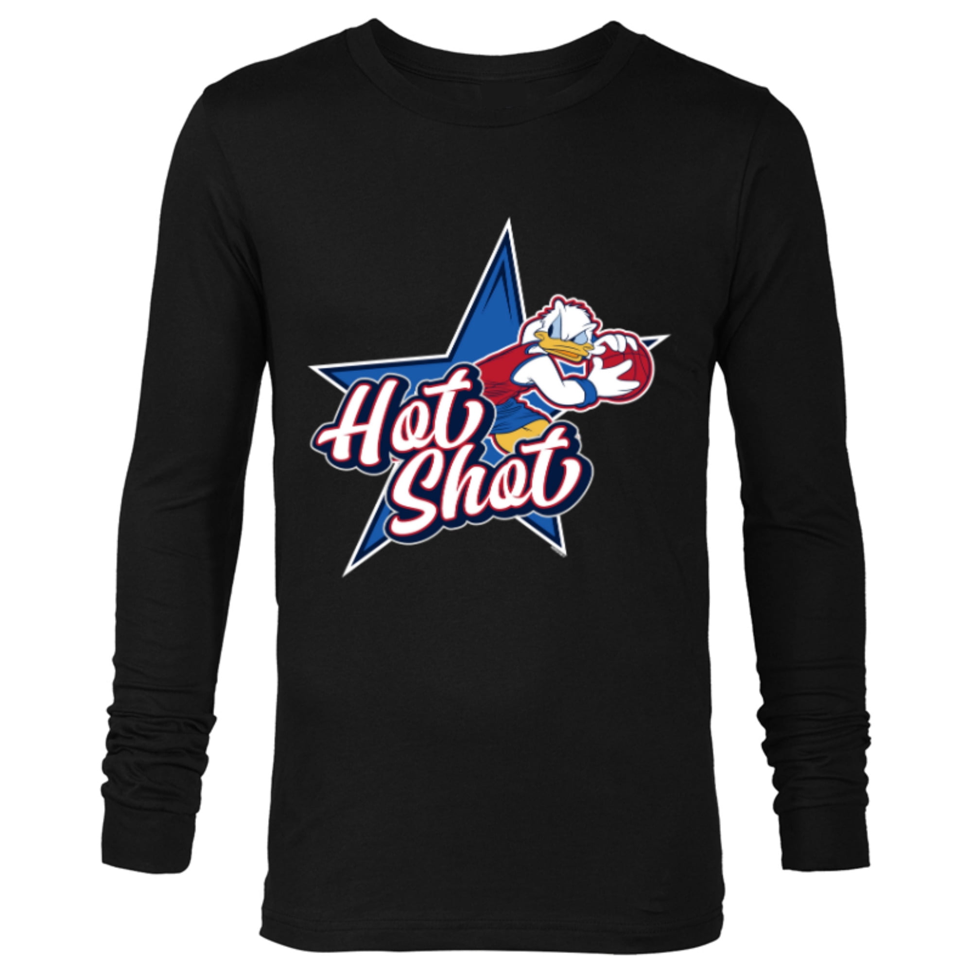Disney Donald Duck Sports Basketball Star Hot Shot - Long Sleeve T ...