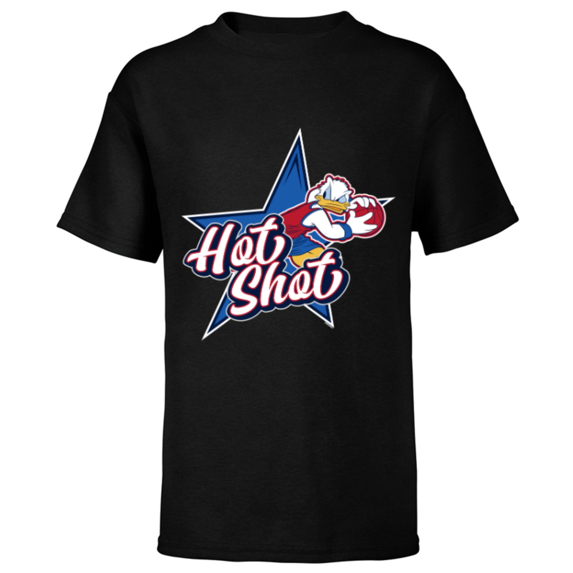 Disney Donald Duck Sports Basketball Star Hot Shot - Short Sleeve T ...