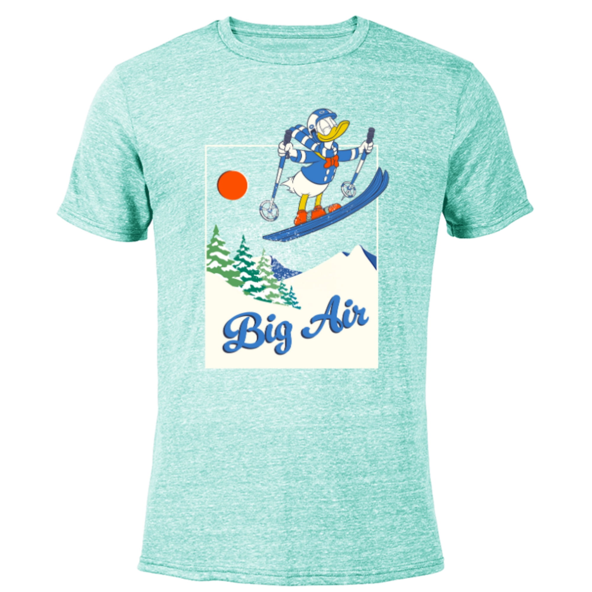 Disney Donald Duck Winter Sports Skiing Retro Ski Big Air - Short ...