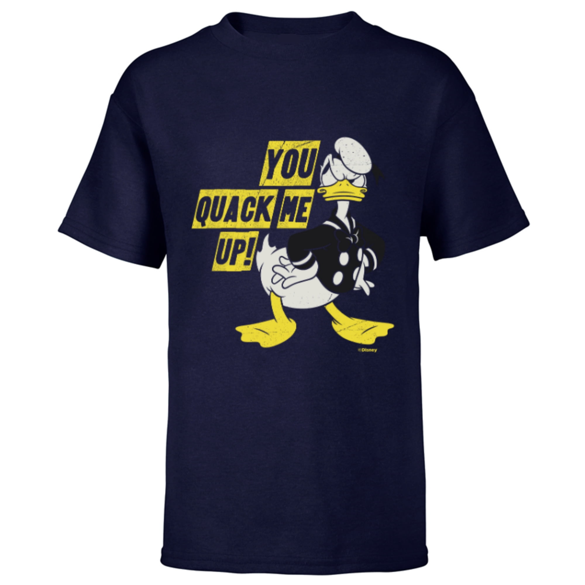 Disney Donald Duck You Quack Me Up Vintage Classics - Short Sleeve T ...