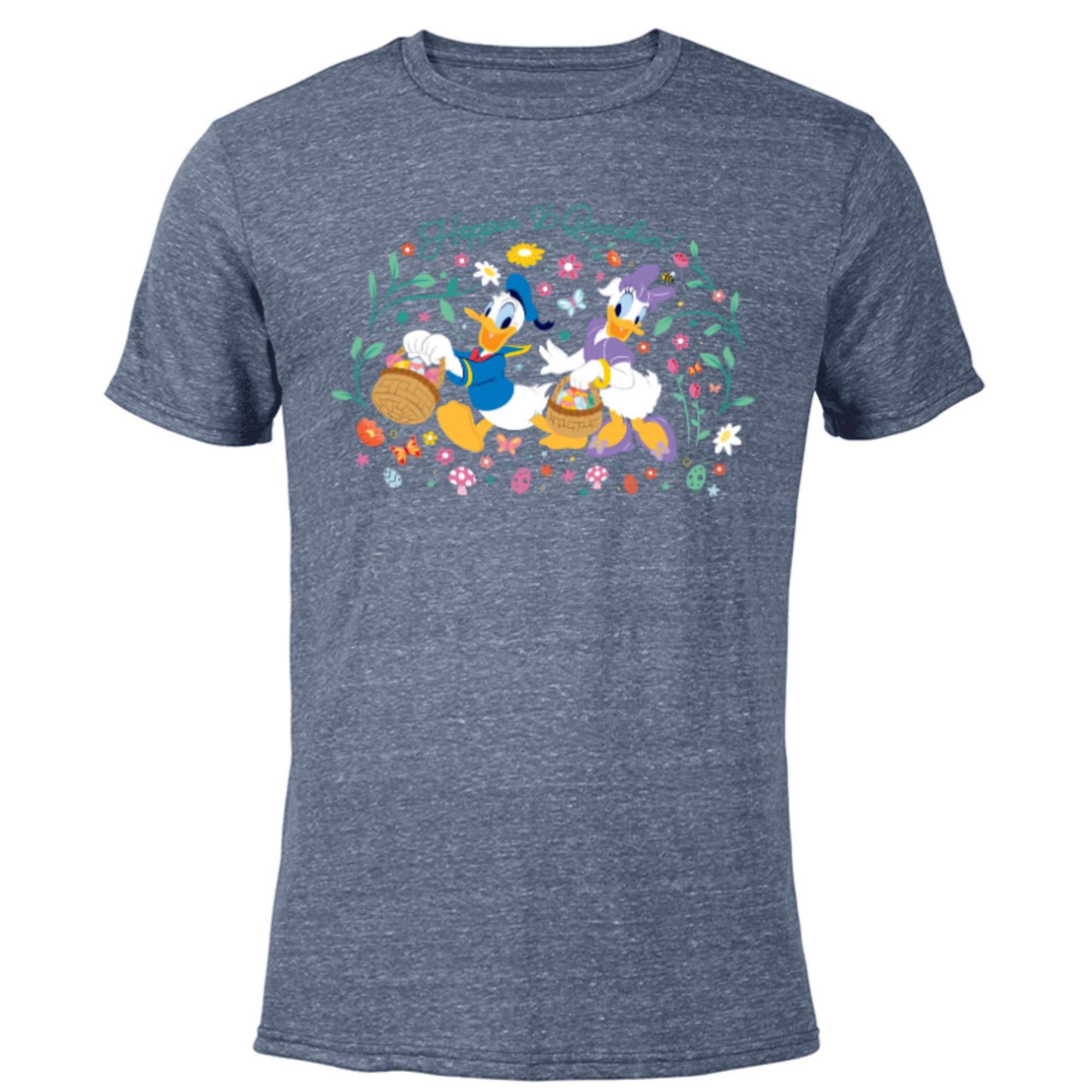 Disney Donald Duck and Daisy Duck Easter Hoppin’ & Quackin’ - Short Sleeve Blended T-Shirt for ...