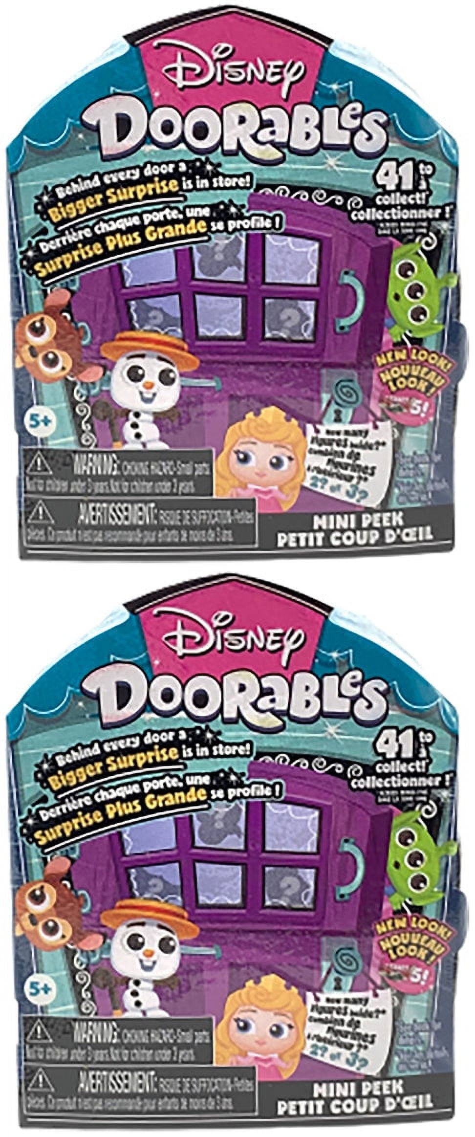 Disney Doorables Series 5 Mini Peek Toys - Bundle of 2 Boxes (2-3 ...