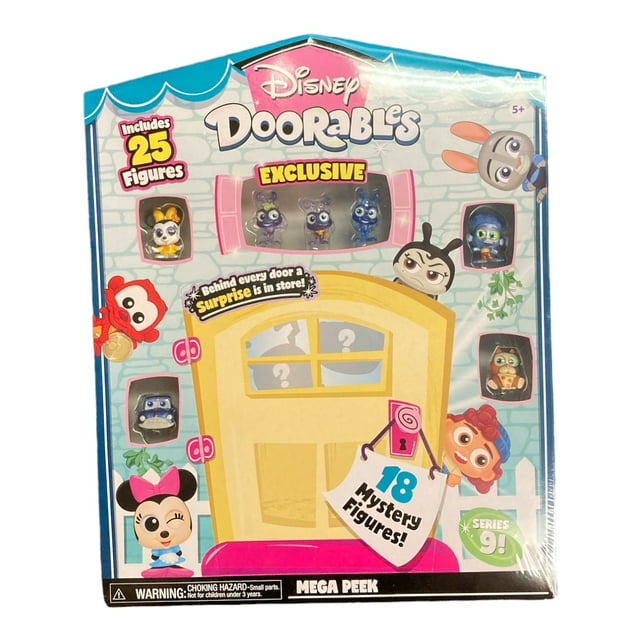 Disney Doorables Mega Peek Pack BIG PLAYSET TOYS ULTIMATE CASE Series 9 ...