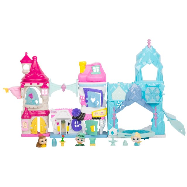Disney Doorables Mega Stack Playset, with 3 Playsets and 3 Figures ...
