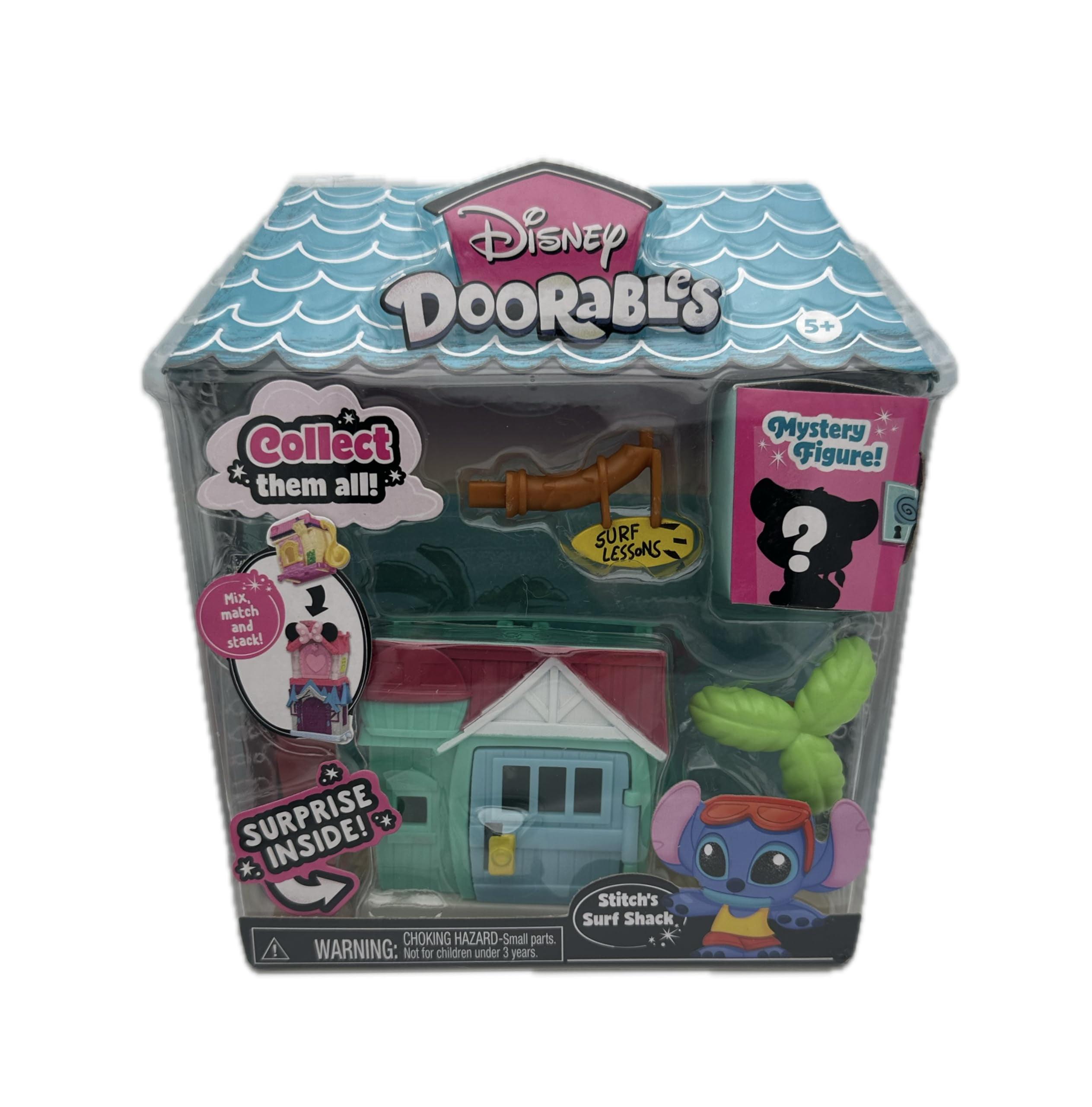 Disney Doorables Mini Playset Stitch’s Surf Shack, Ages 5 + - Walmart.com