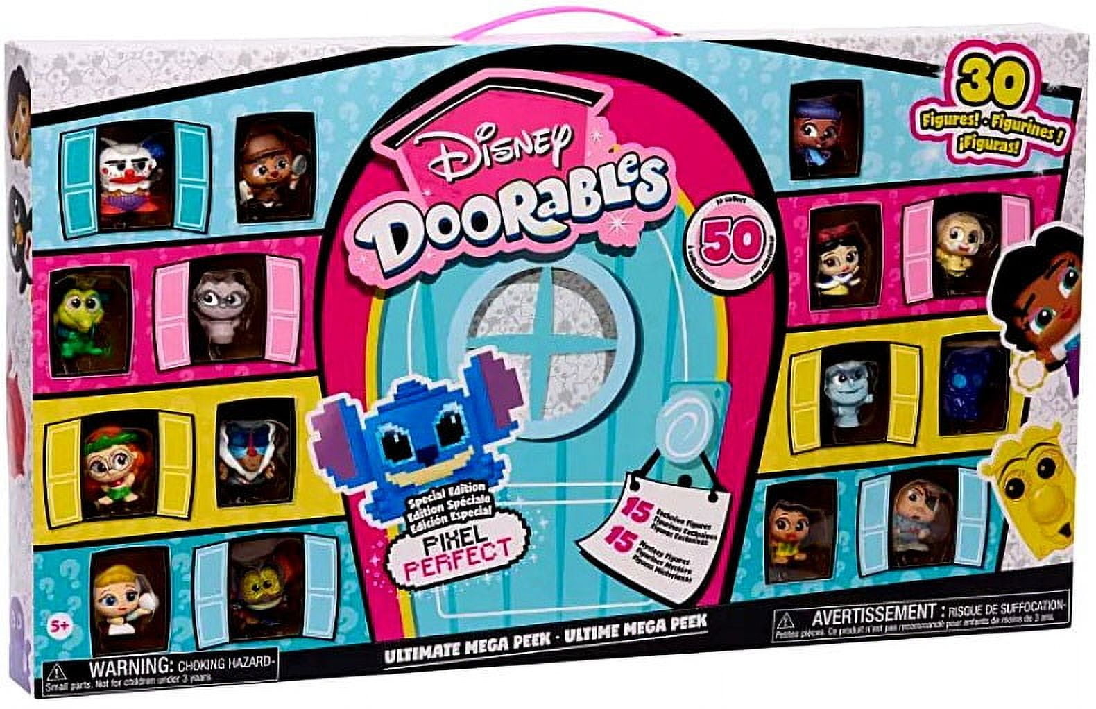 Moose Toys Disney Doorables Pixel Perfect Mega Peek Playset, 30 Figures, 15 Exclusives - Walmart.com