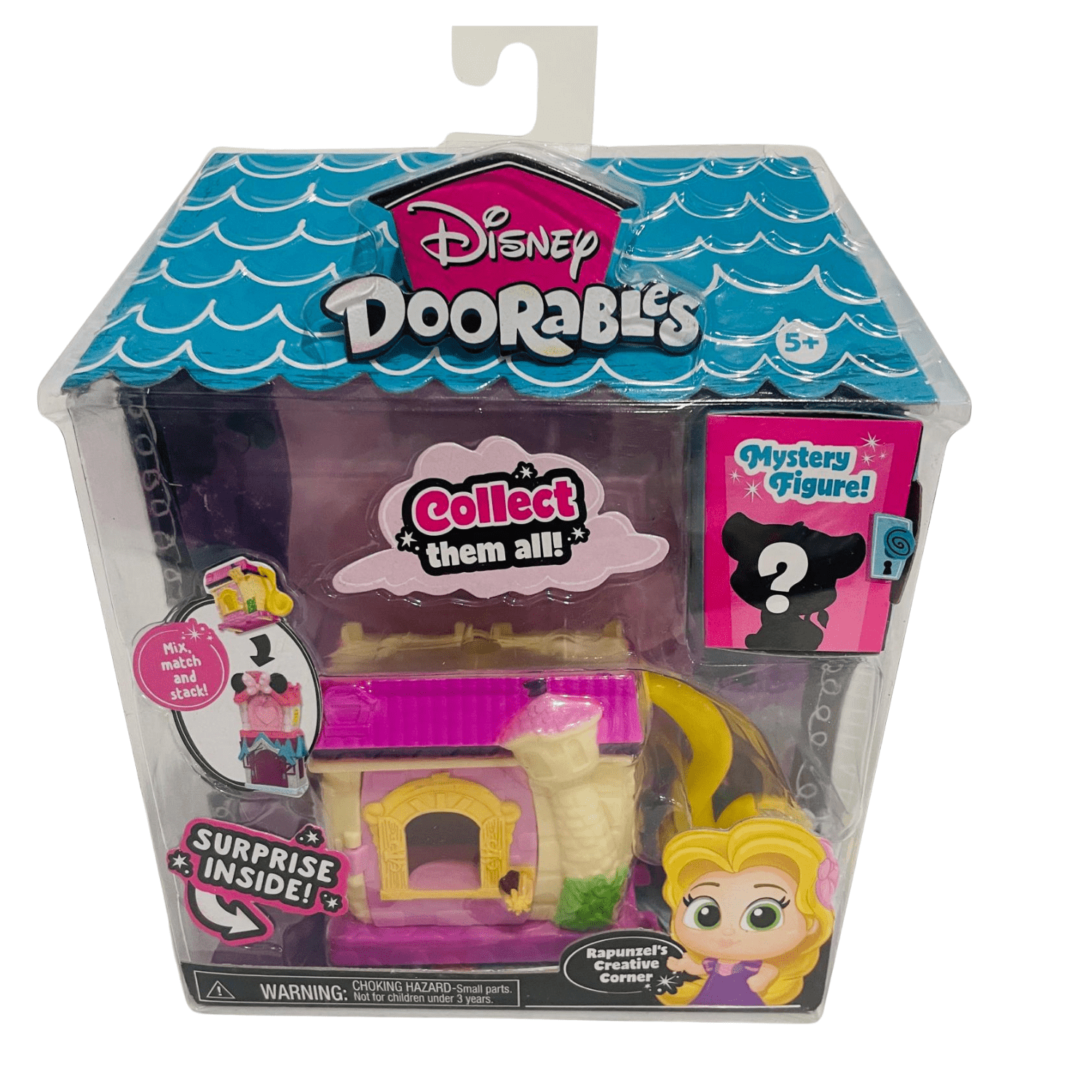 Disney Doorables Rapunzel Creative Corner Playset, Surprise Mystery ...