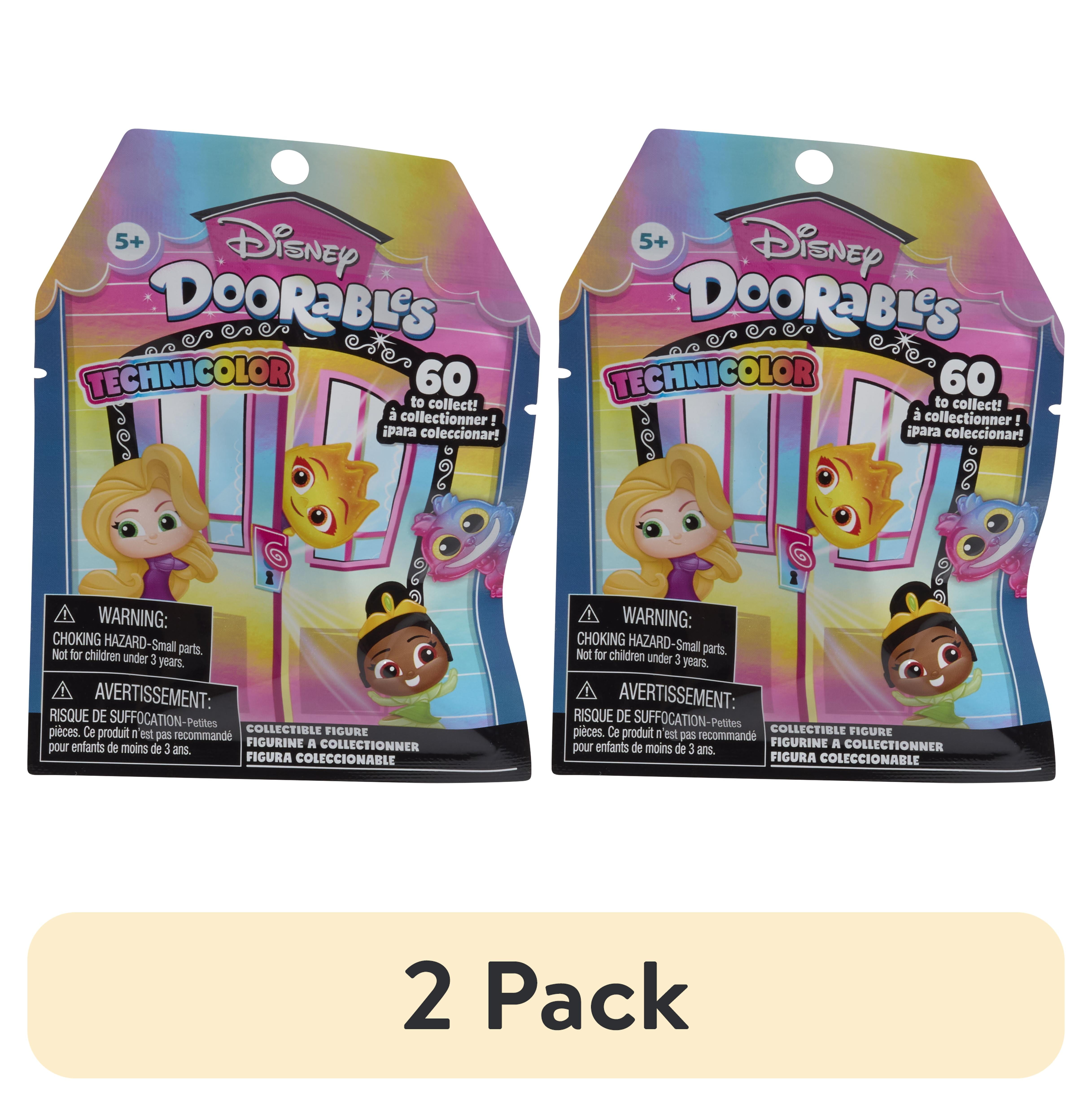 (2 pack) Disney Doorables Technicolor Takeover Collectible Figure ...