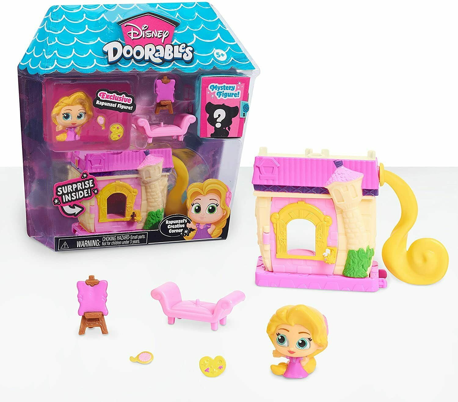 Disney Doorables Unisex Doll Playsets, Pink, 3.84 oz - Walmart.com