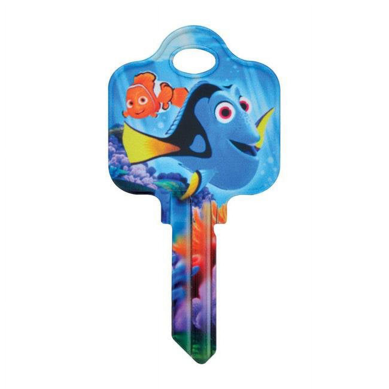 Disney Dory House & Padlock Universal Key Blank with Double Sided ...